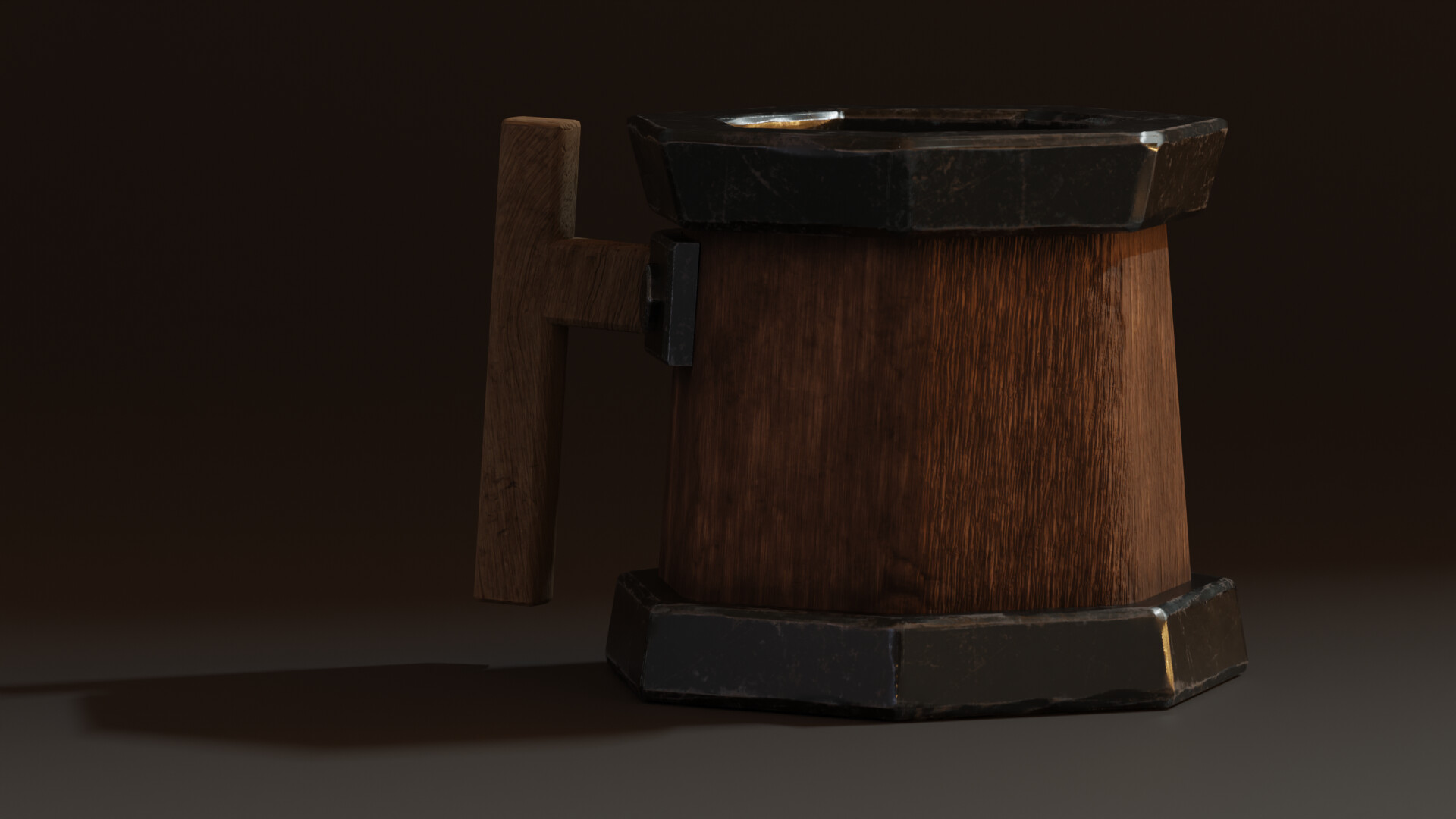 ArtStation - Low Poly Mug