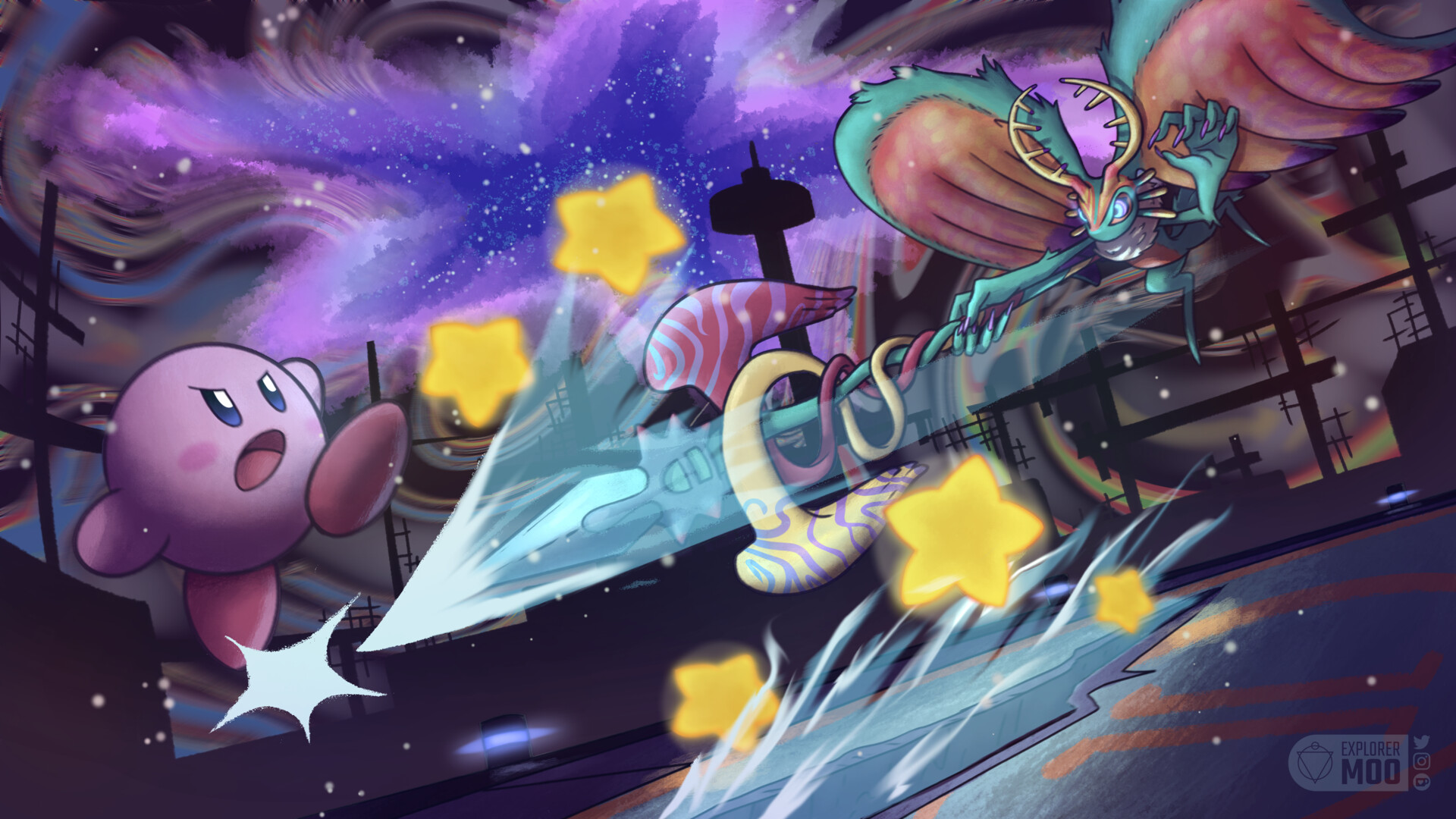 ArtStation - Roche Limit - Kirby Fan-art