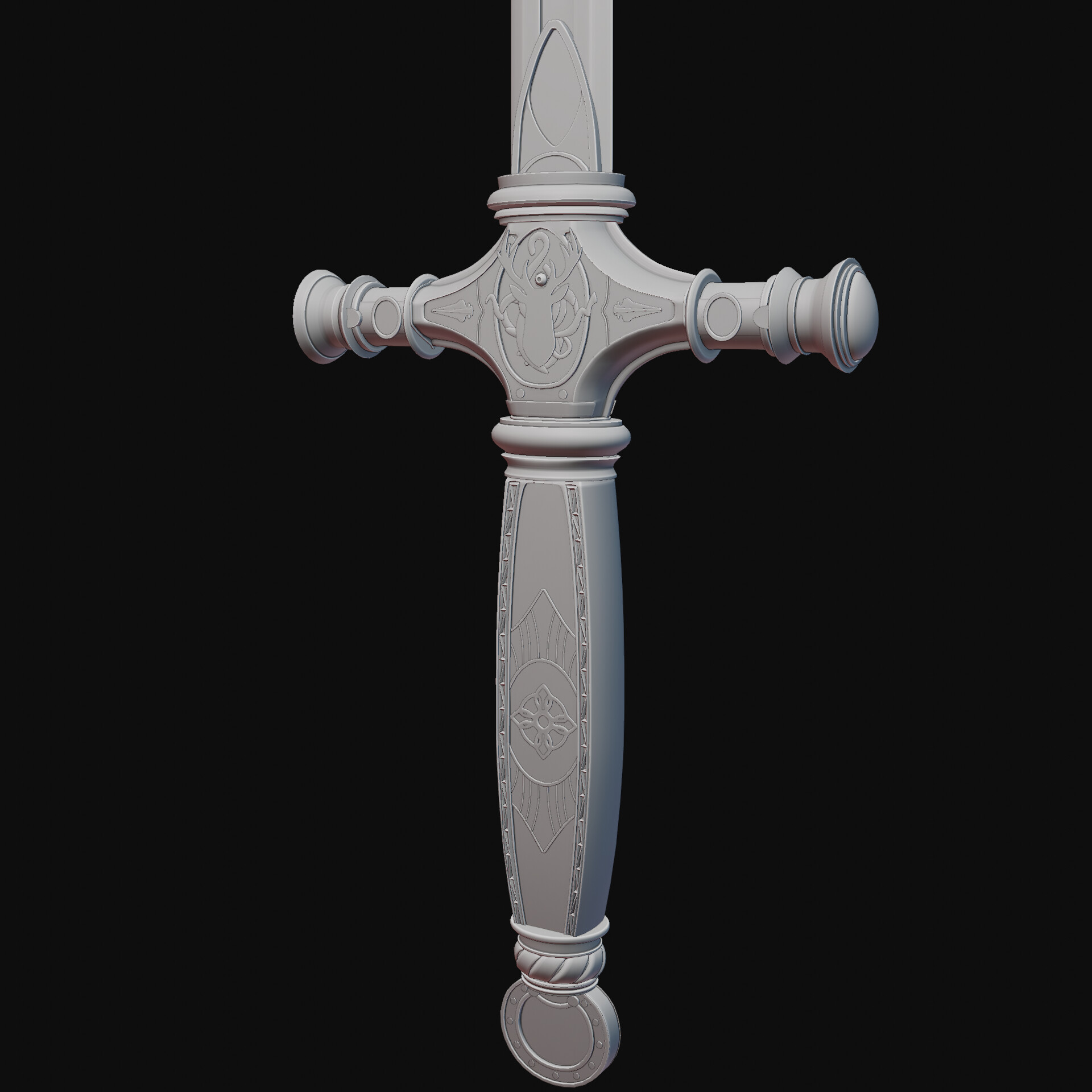 ArtStation - Decorated sword