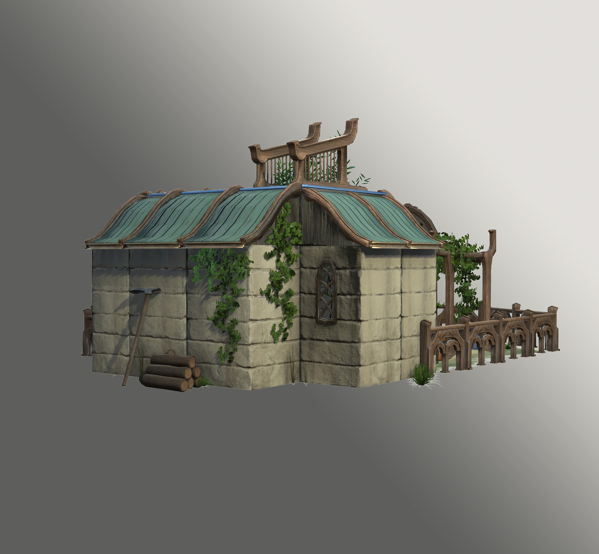 hongsuchang - Fantasy building