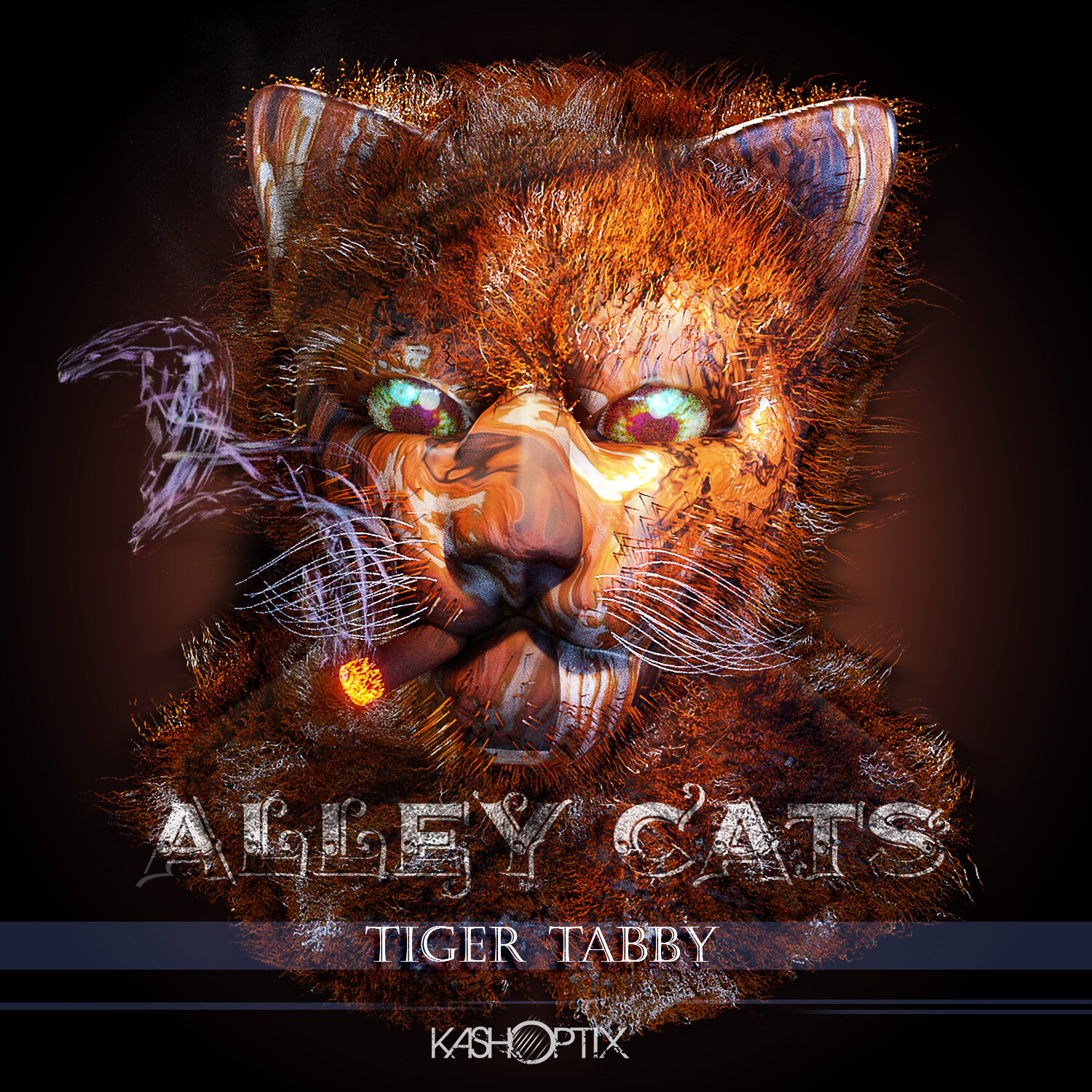ArtStation - Alley Cats - Tiger Tabby