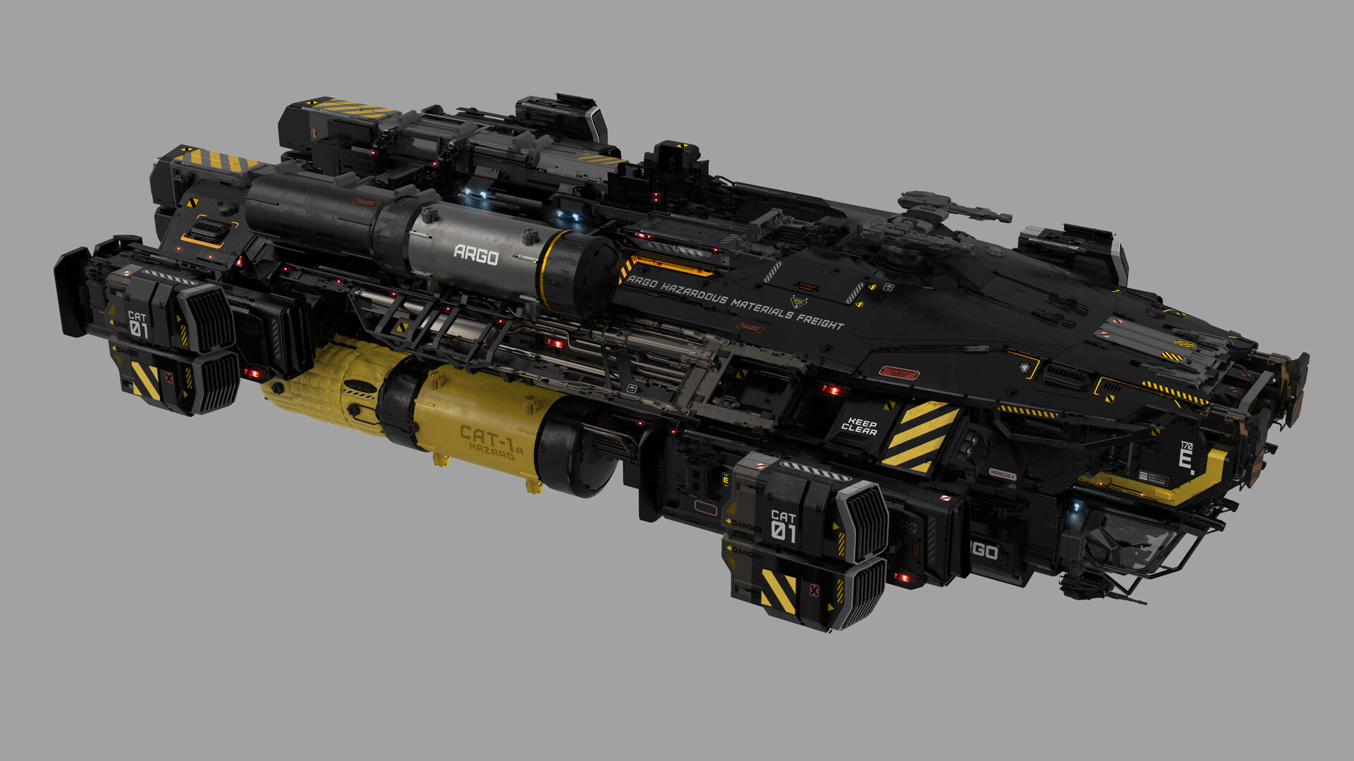 Gavin Rothery - Argo RAFT Hazardous Materials Transport Ship