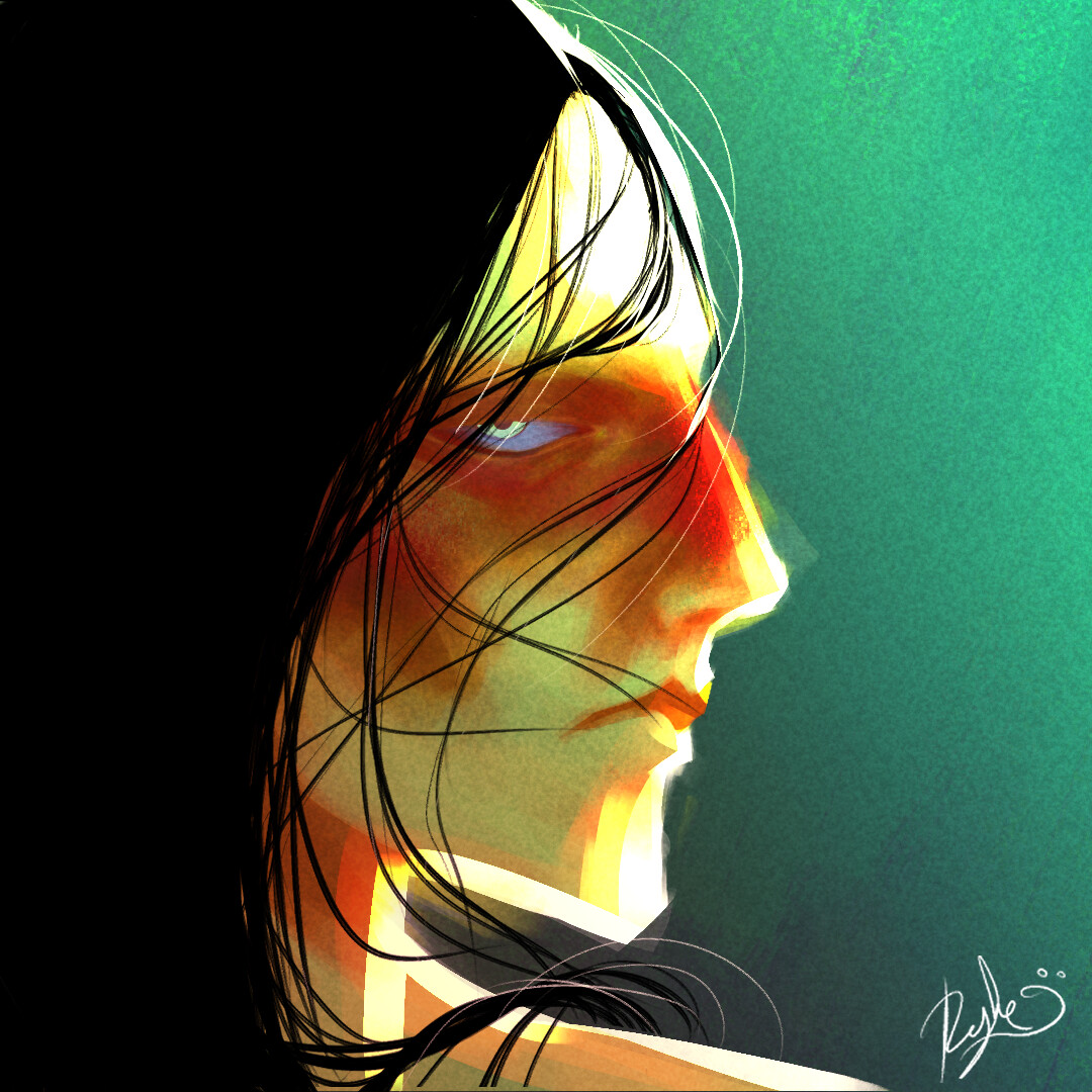 ArtStation - Dude (color practice)