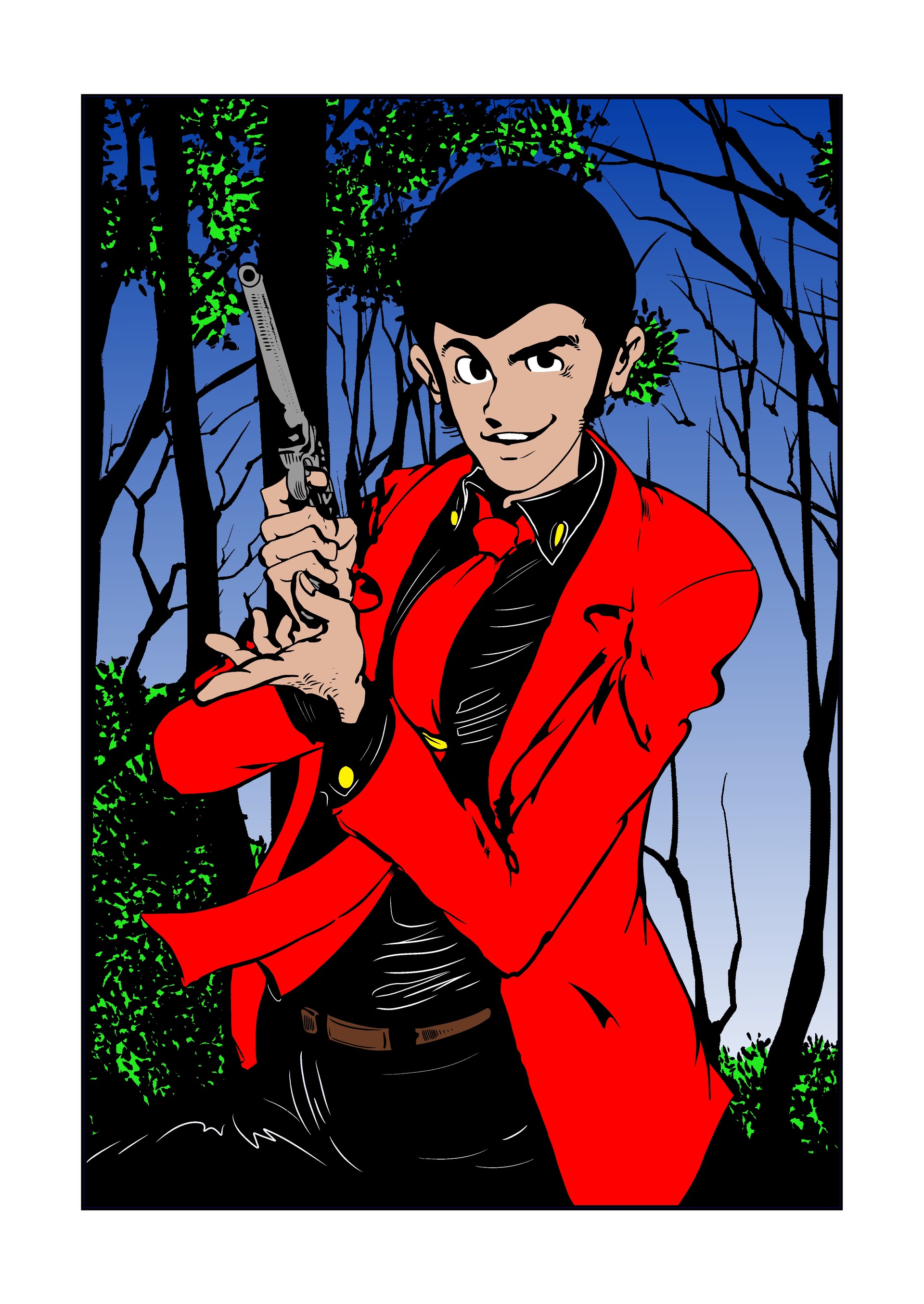 ArtStation - Lupin lll - my fanart