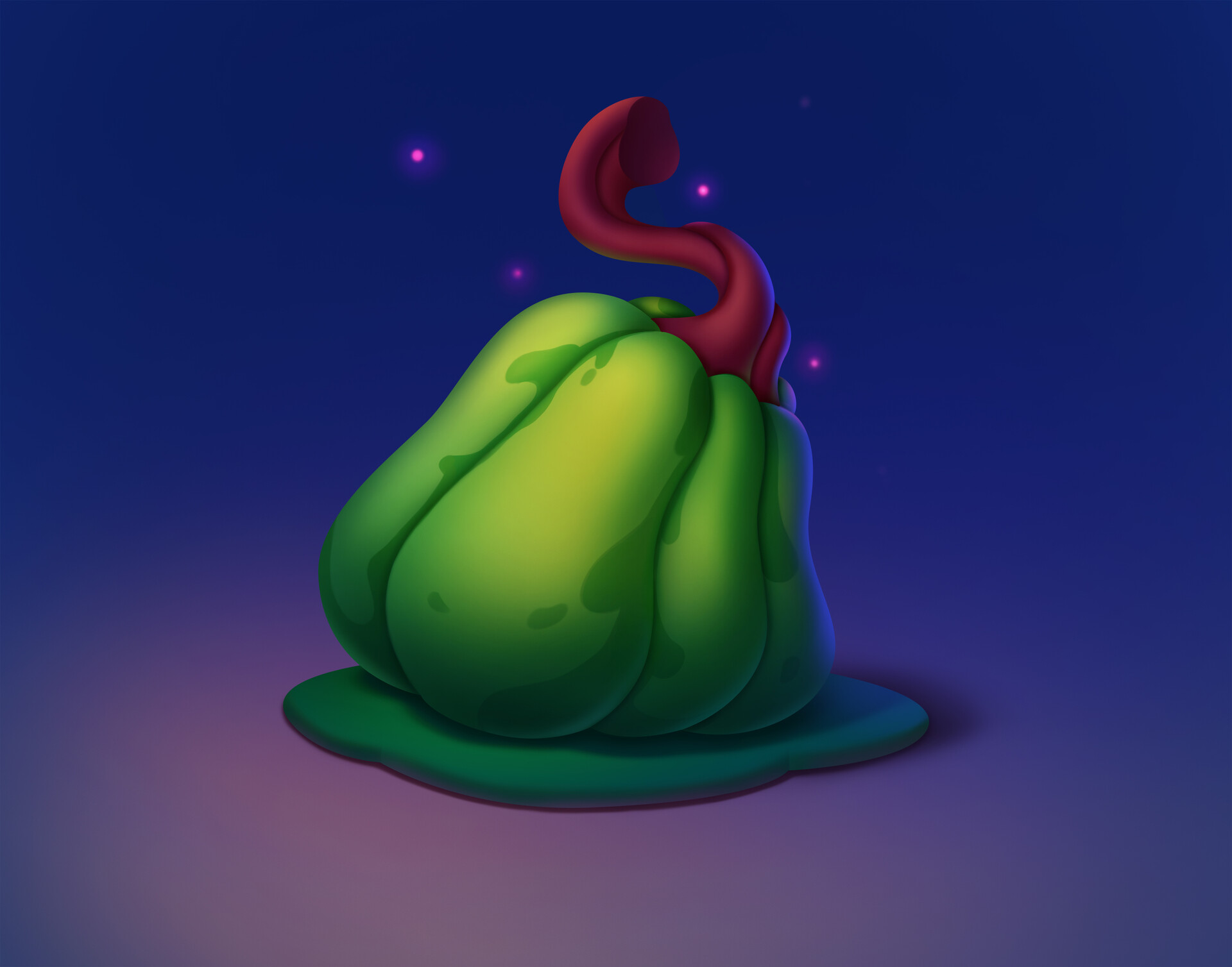 ArtStation - Magic Pumpkin