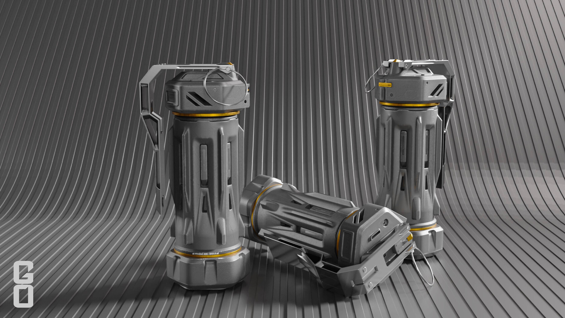 ArtStation - Concept Grenade EMP