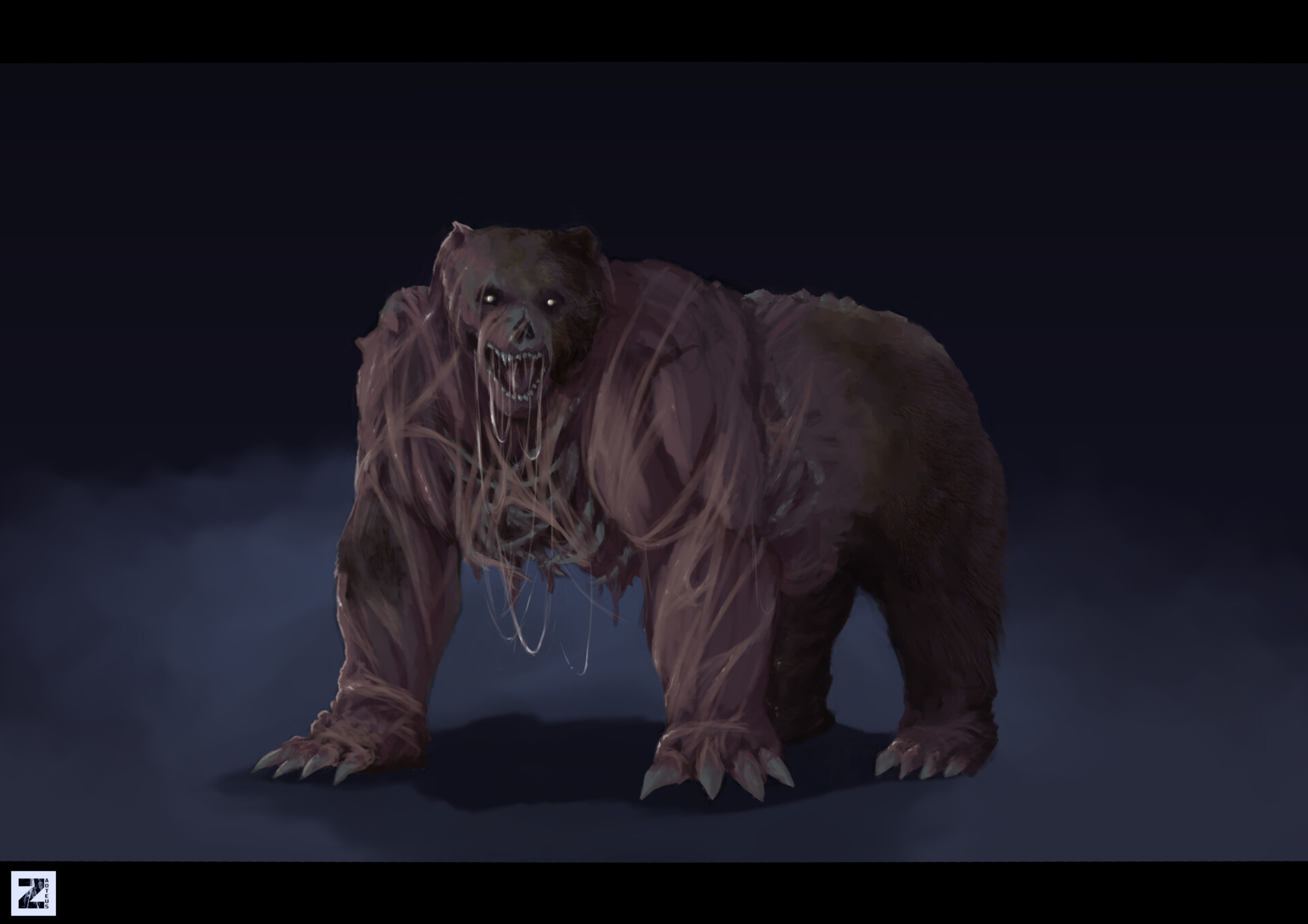 ArtStation - Infected Bear