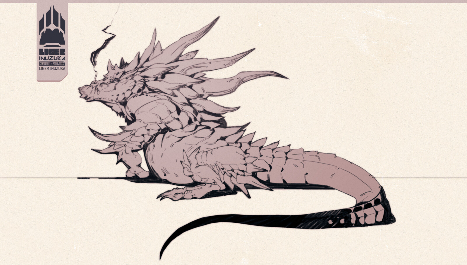 Liger Inuzuka - Compilation of an Artist's Studies