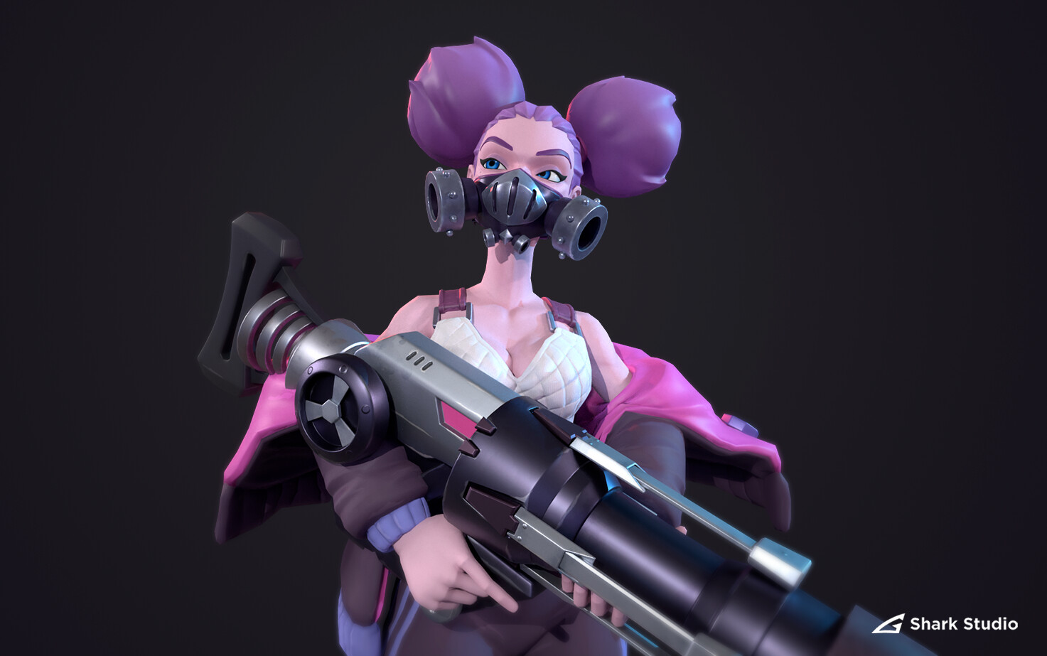 Shark Studio - The Assault rifle soldier