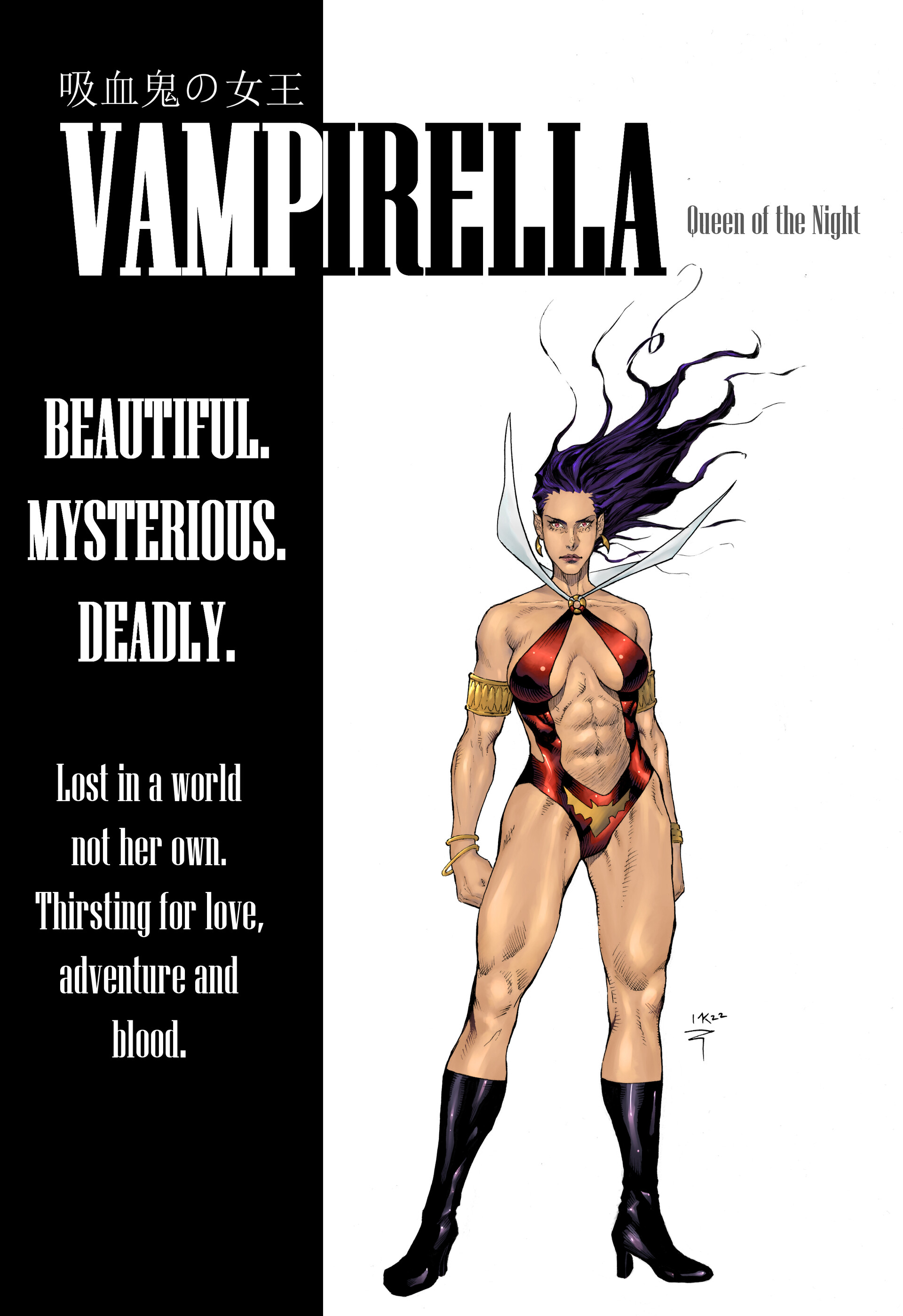 ArtStation - Vampirella: Queen of the Night