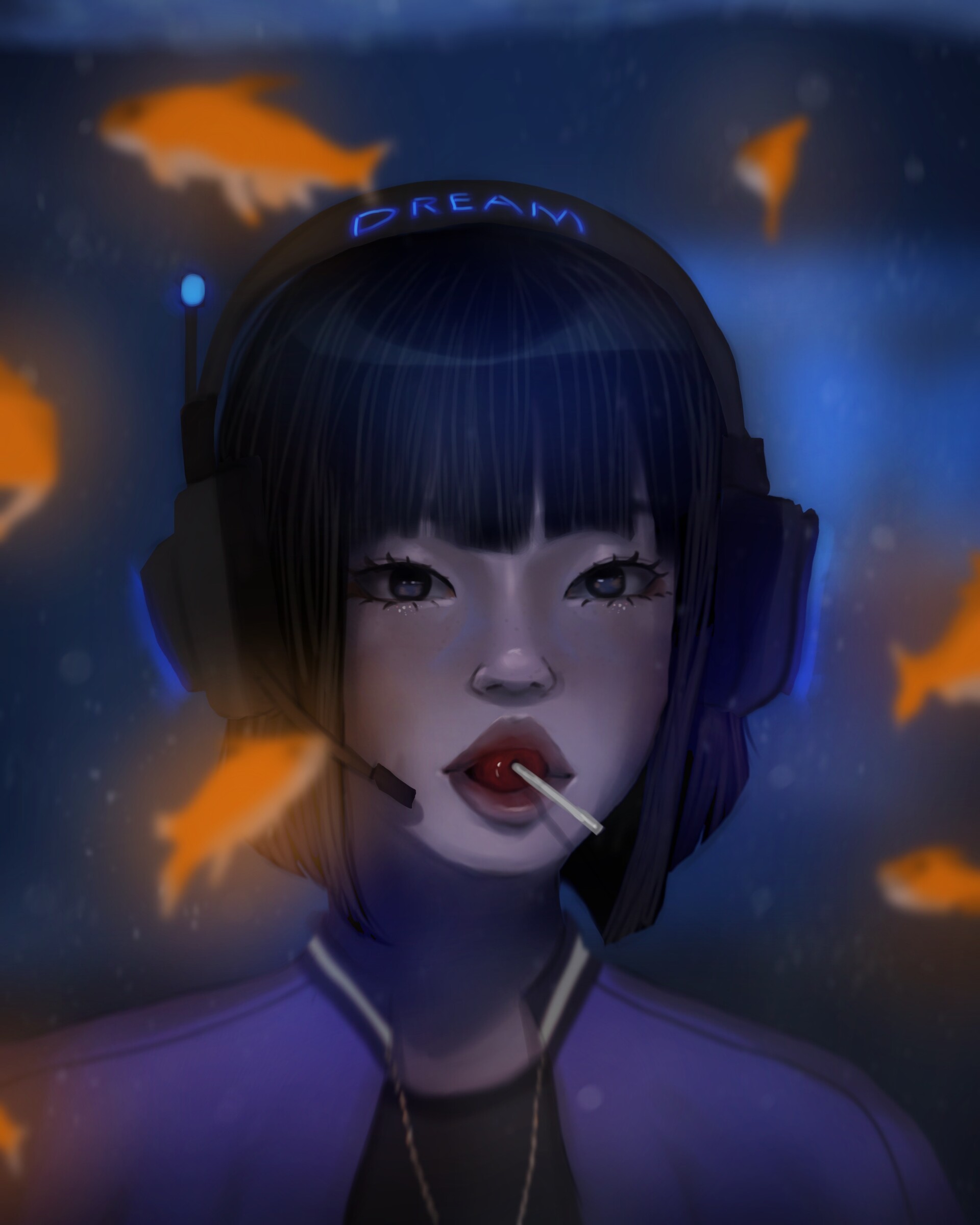 ArtStation - Gamer Girl