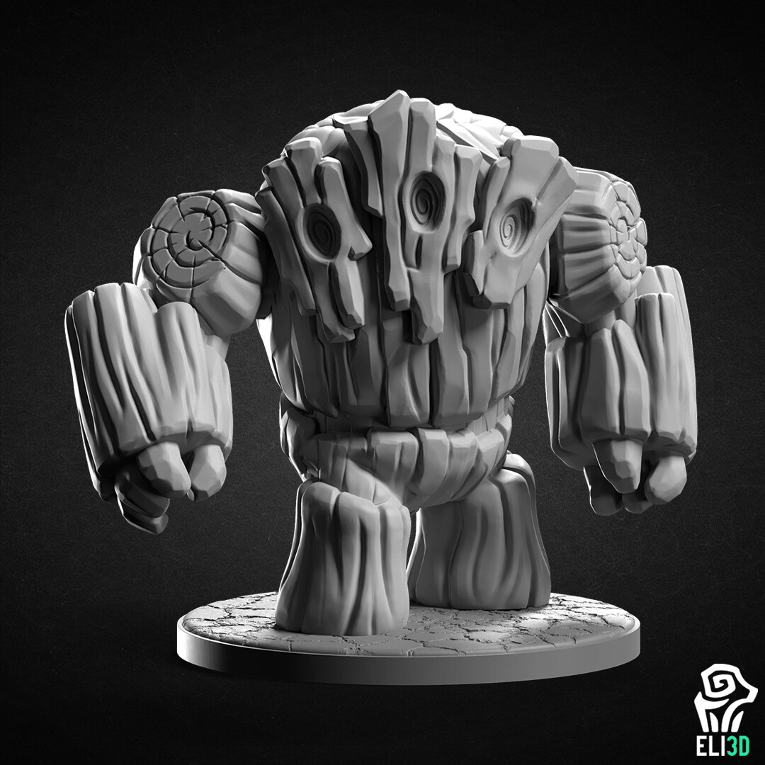 ArtStation - Tree Golem