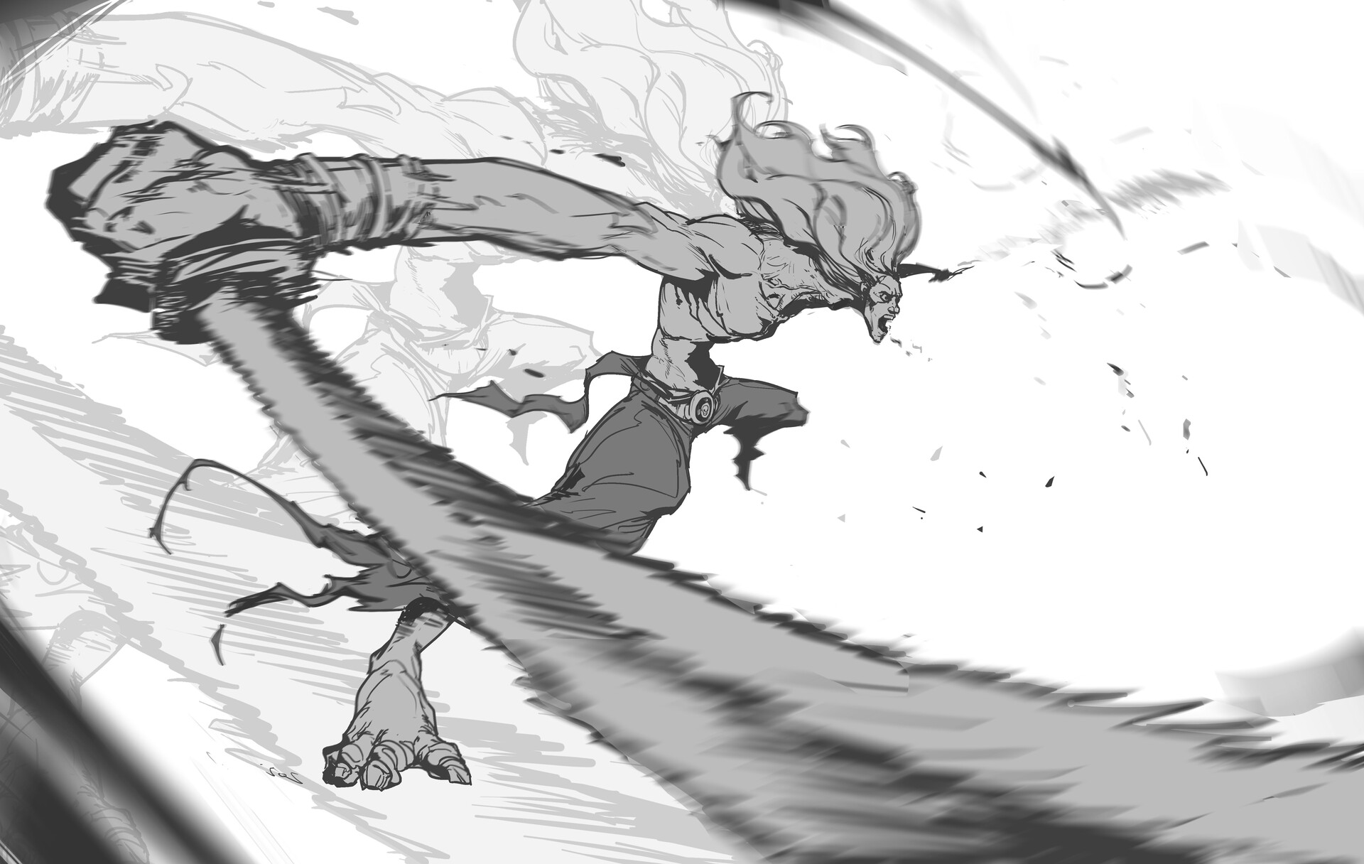 ArtStation - swordsman 捣客