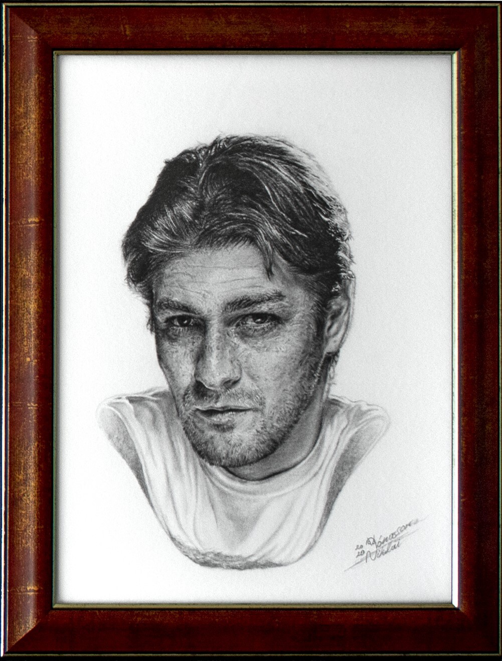 ArtStation - Decades of Mastery: Sean Bean Graphite Pencils Portrait ...