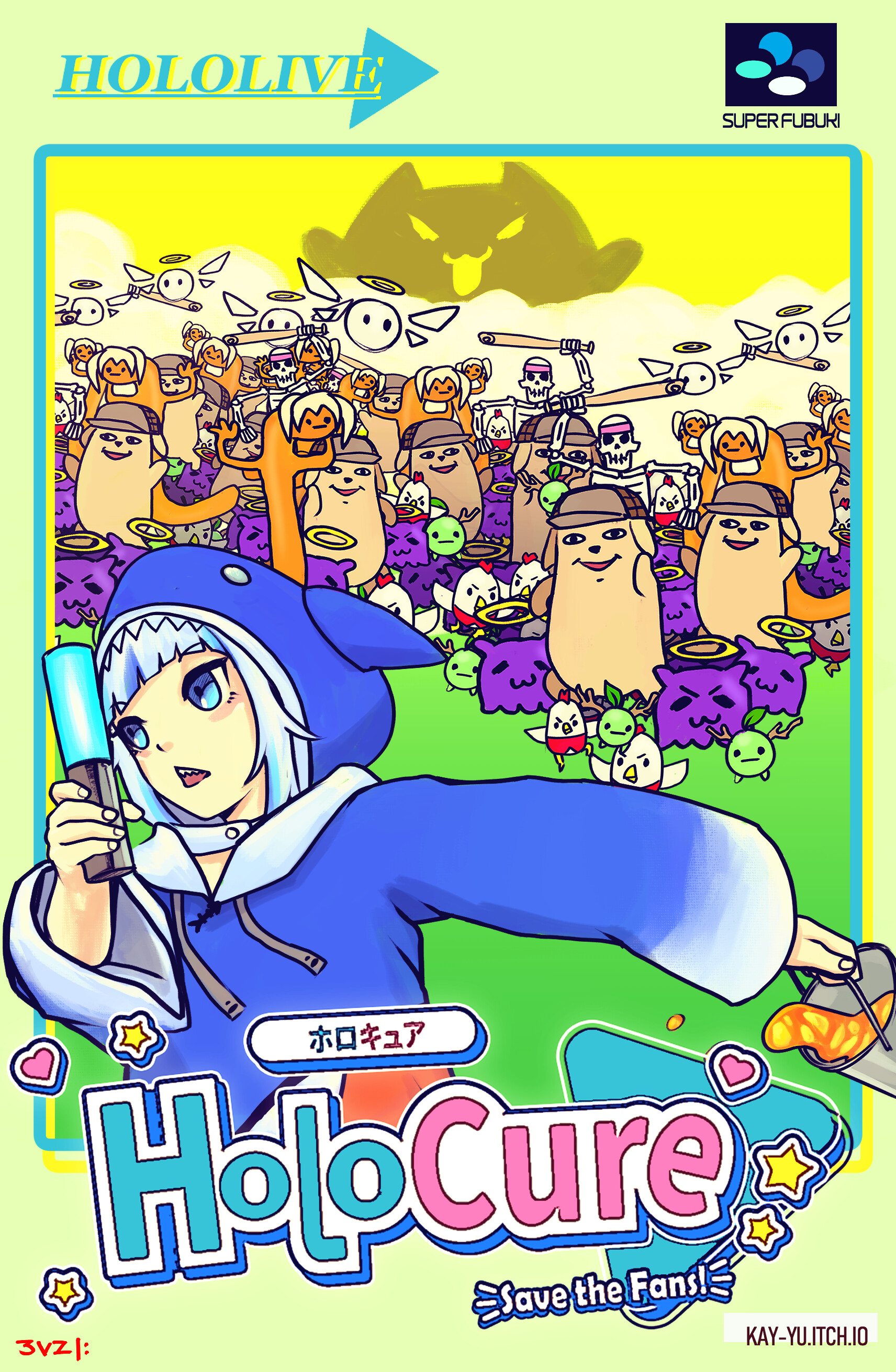 ArtStation - SNES Holocure Box art