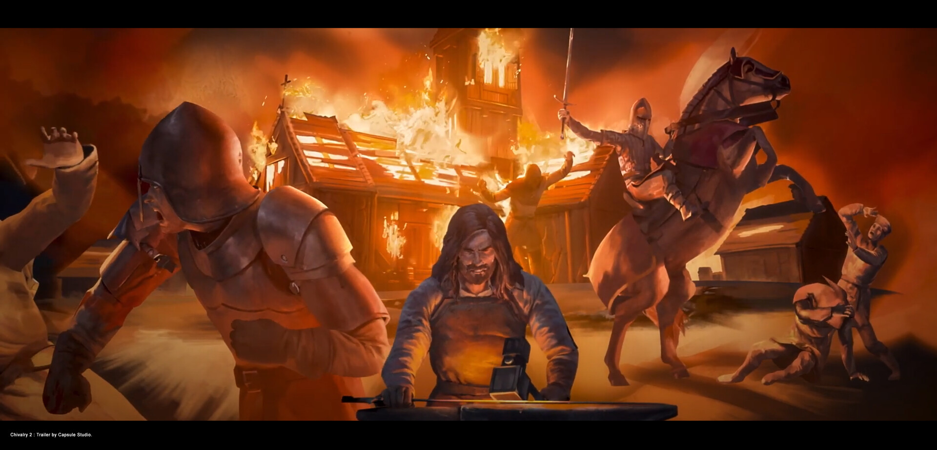 Camille Roux - Chivalry 2 : Lore, Mason and Agatha Trailer