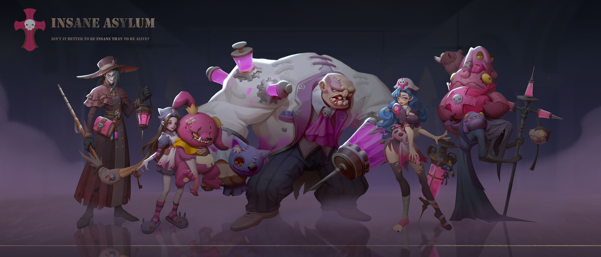 insane asylum animation