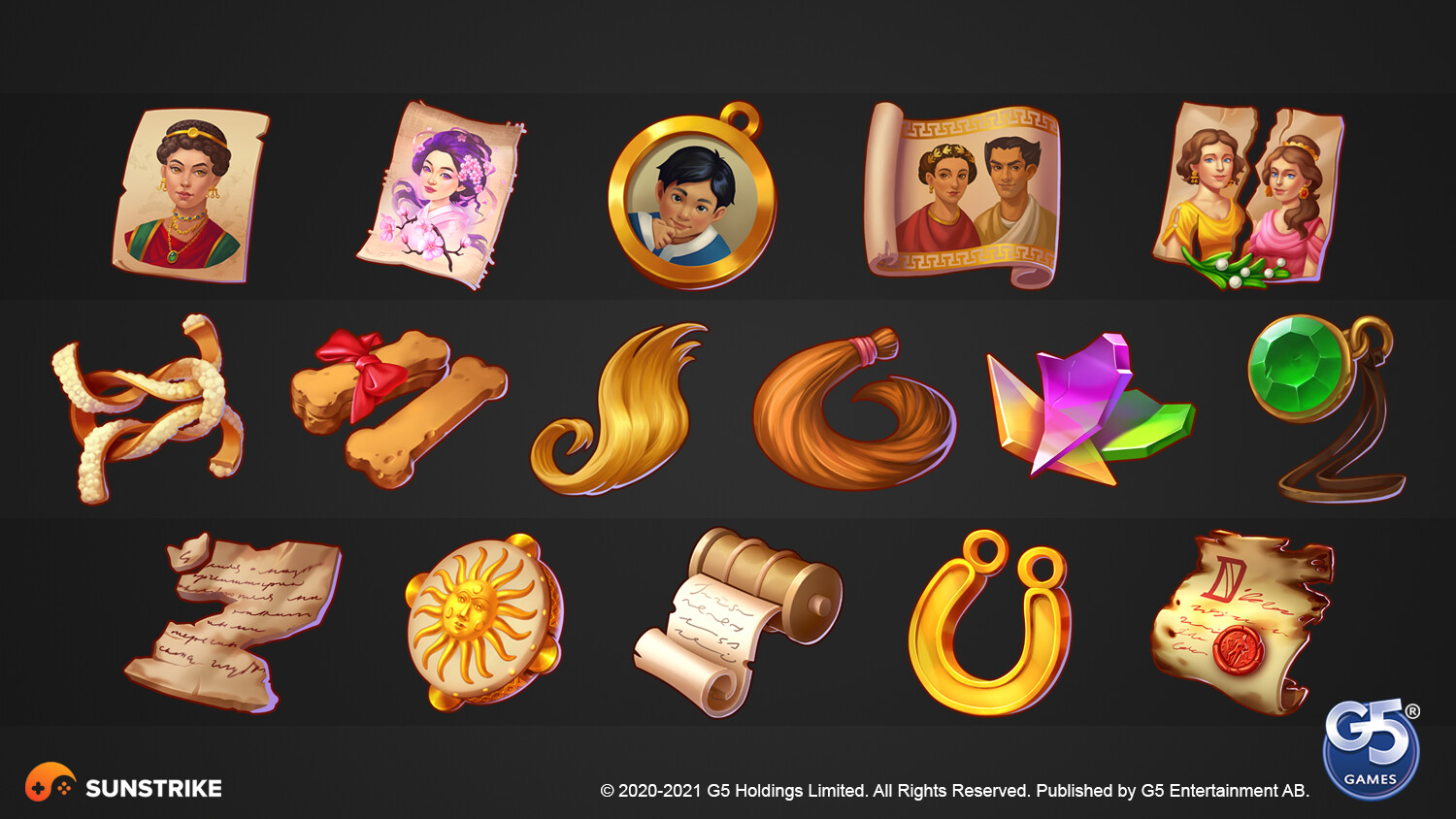 SunStrike Studios - Art icons