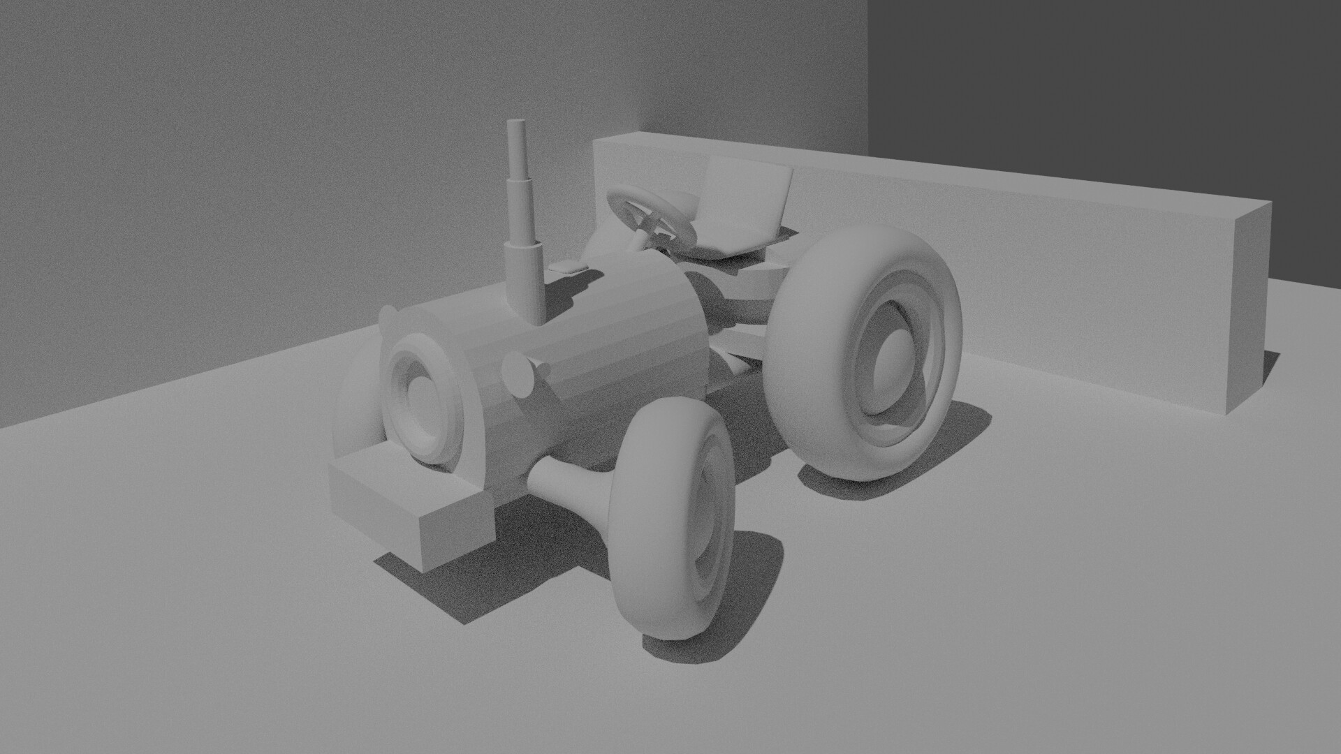 ArtStation - Tractor 3D Modeling