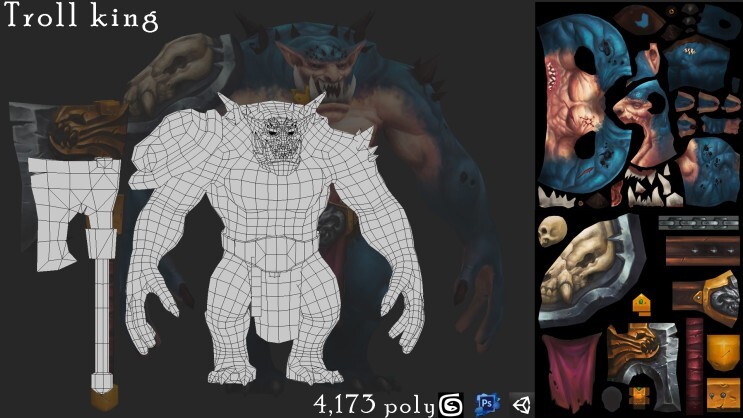 ArtStation - Troll king