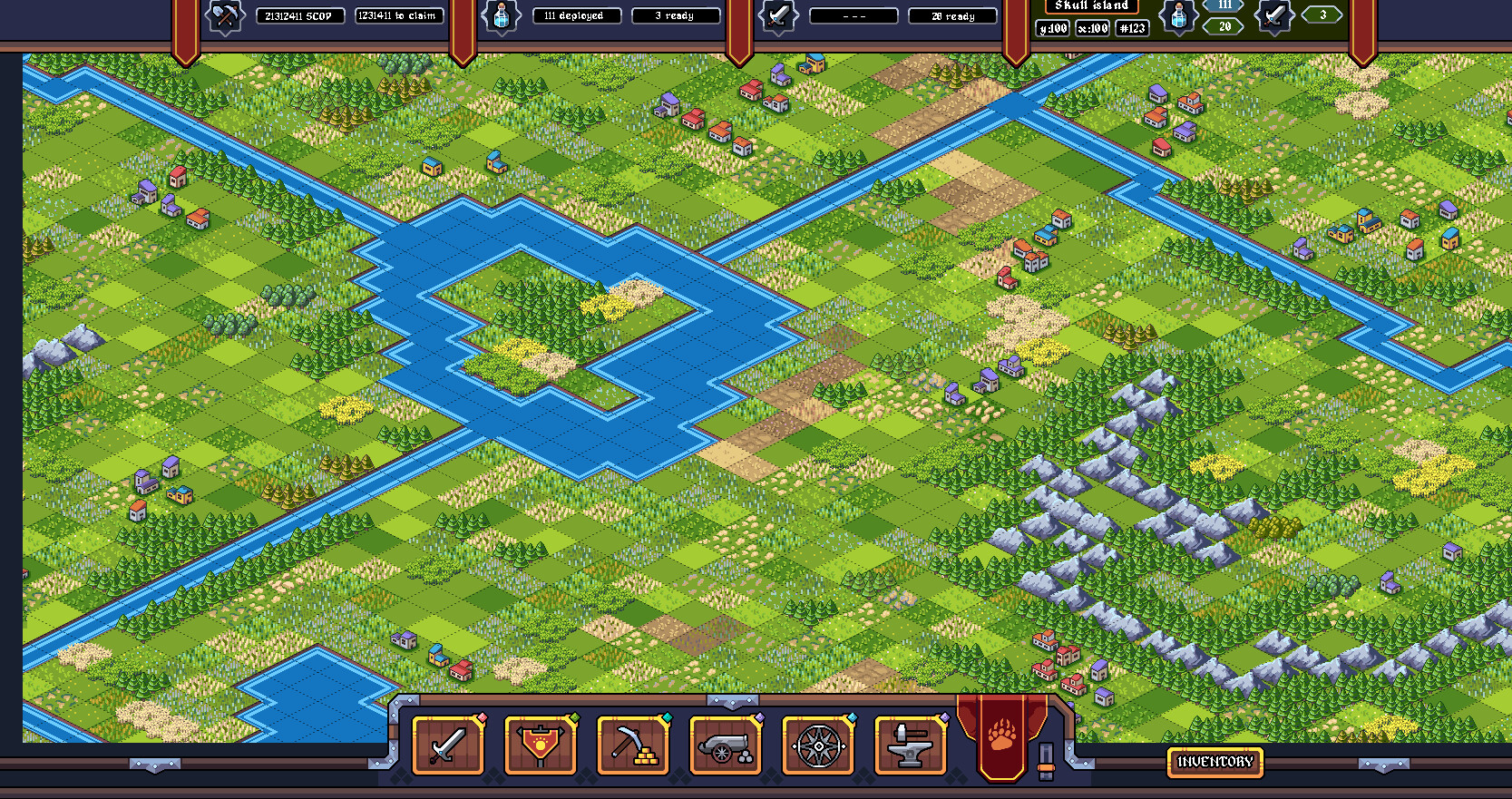 ArtStation - Copium wars world map (1/3)