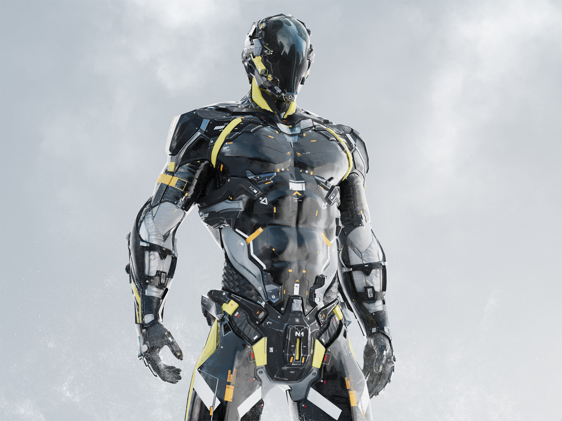 Future Body Armor Concept Art
