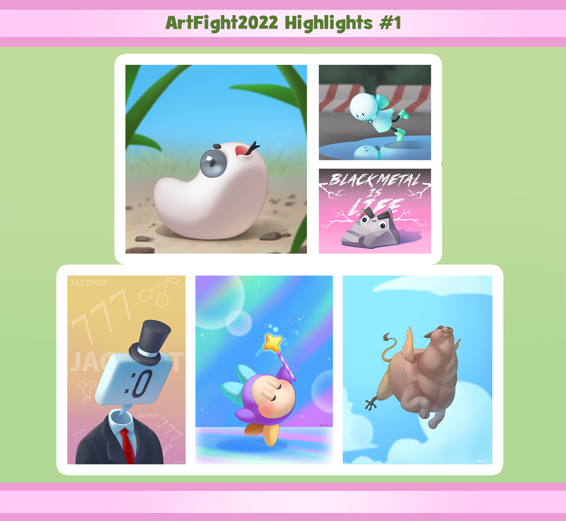 ArtStation - ArtFight Highlights #1