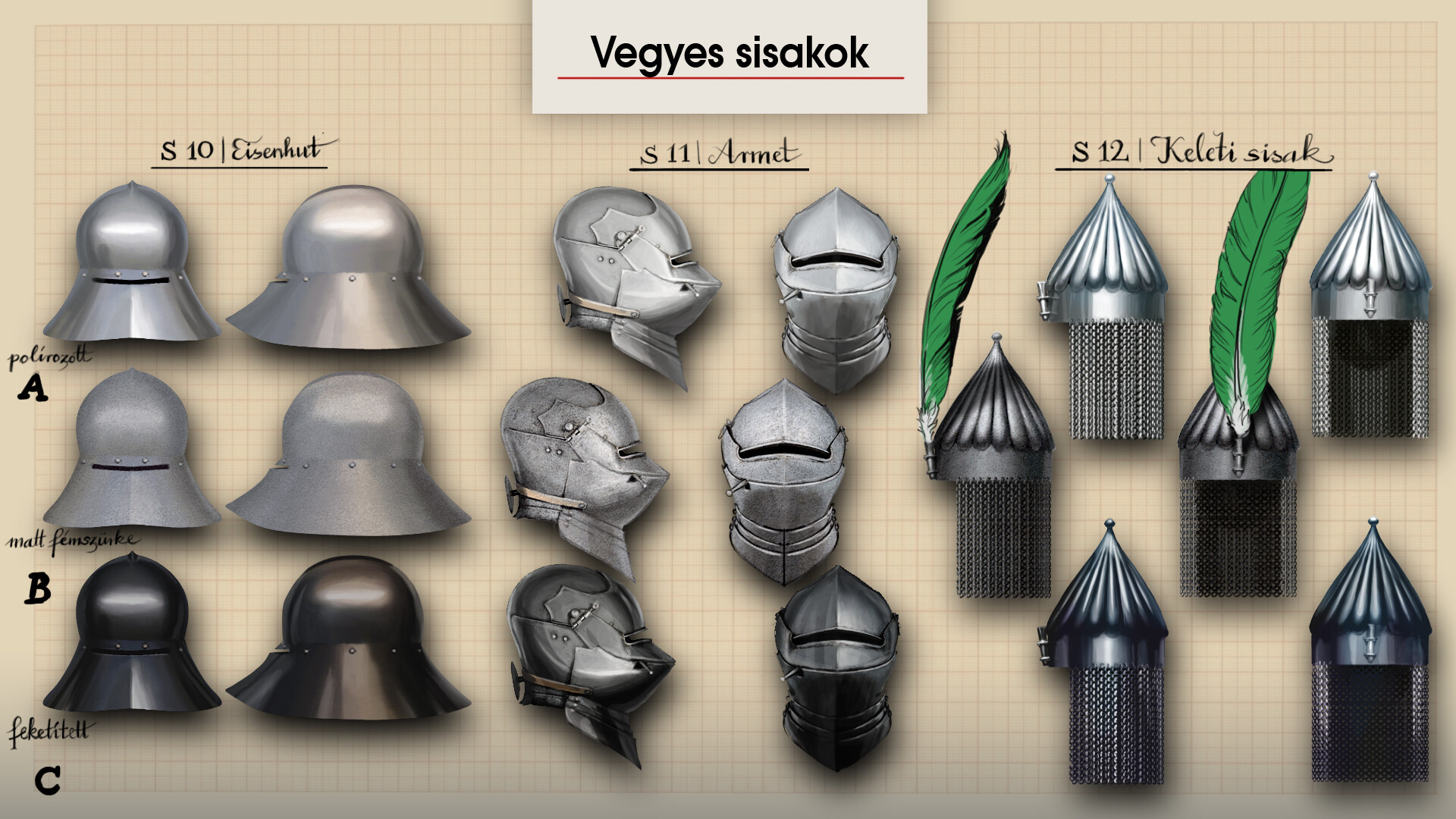 ArtStation - Various helmets