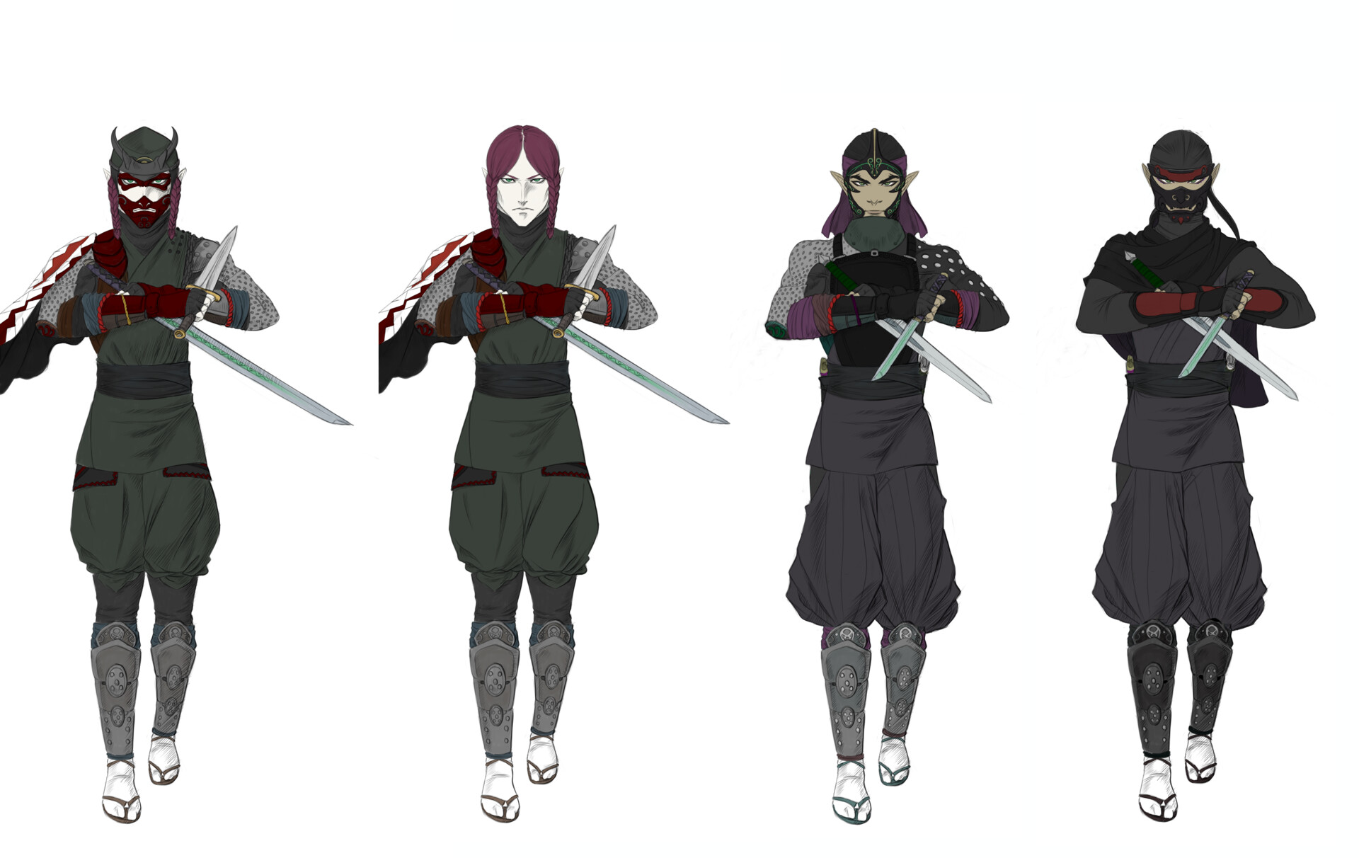 Anime Ninja Outfit Male