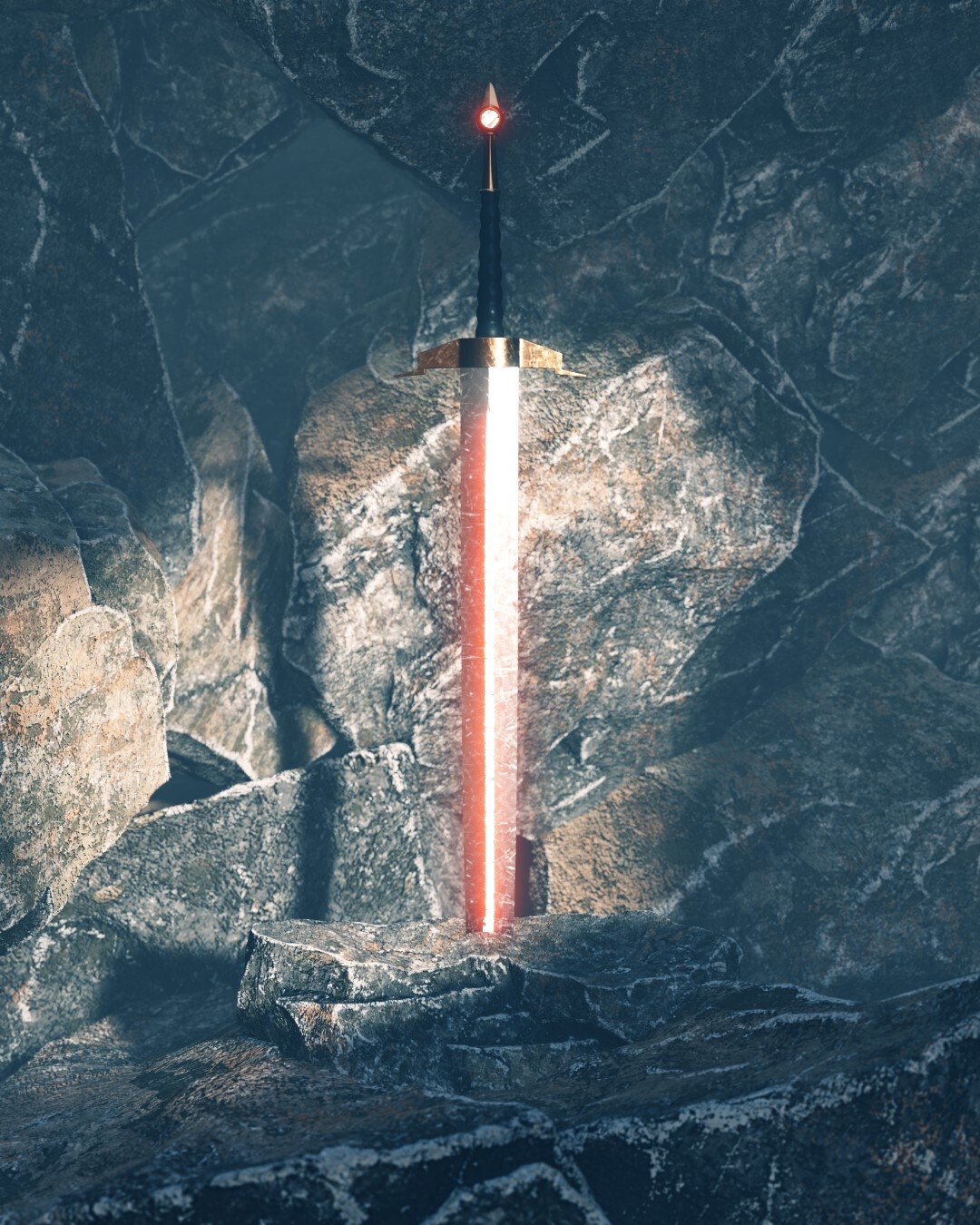 ArtStation - Mysterious sword