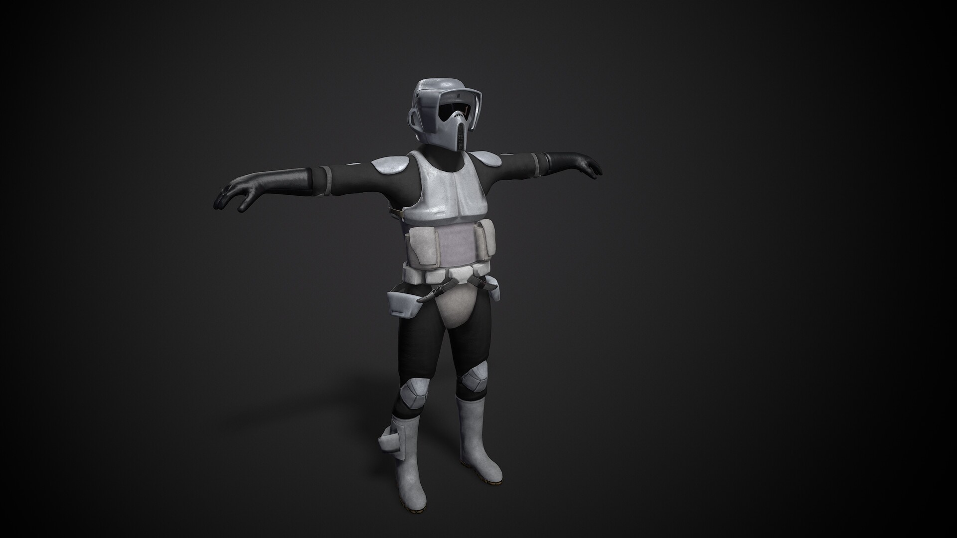 ArtStation - Imperial Scout Trooper