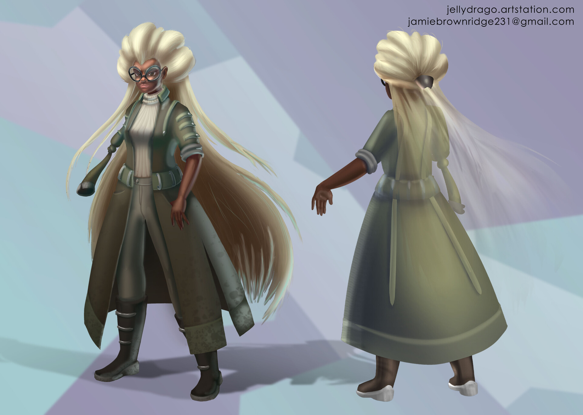 JellyDrago - Character Design - Dr. Grey