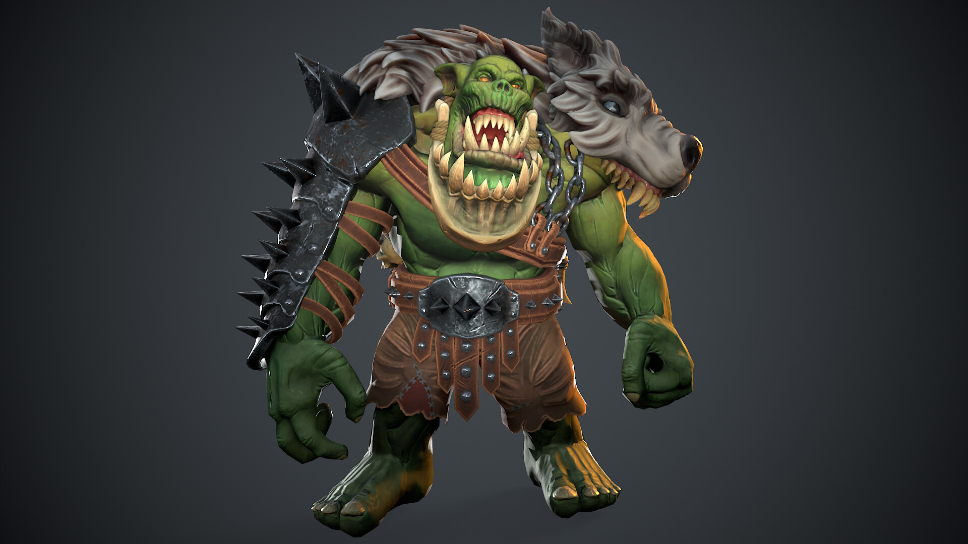 ArtStation - Orc Berserker