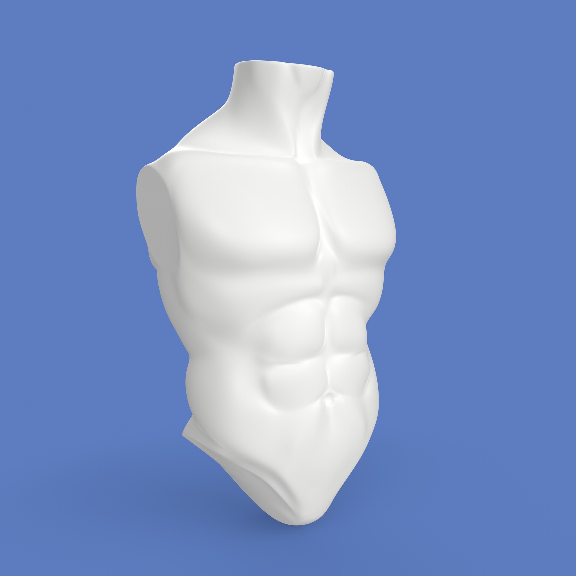ArtStation - Human Torso Base Mesh