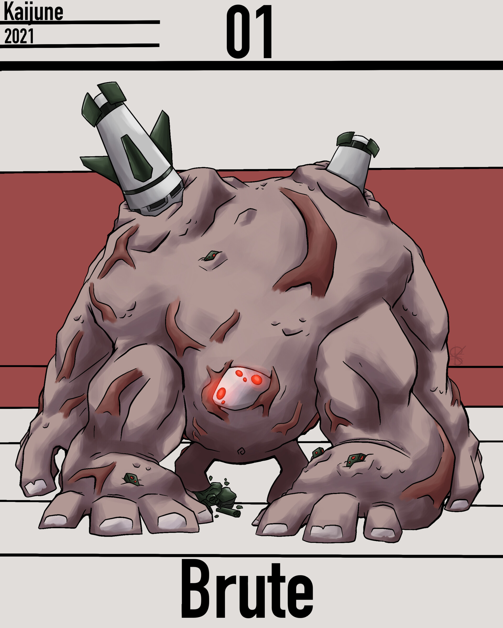 ArtStation - Brute Kaiju