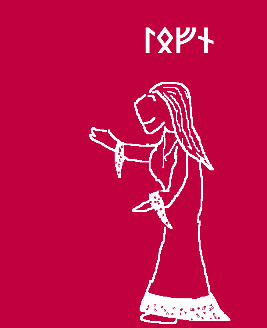 ArtStation - Lofn Cerise and white