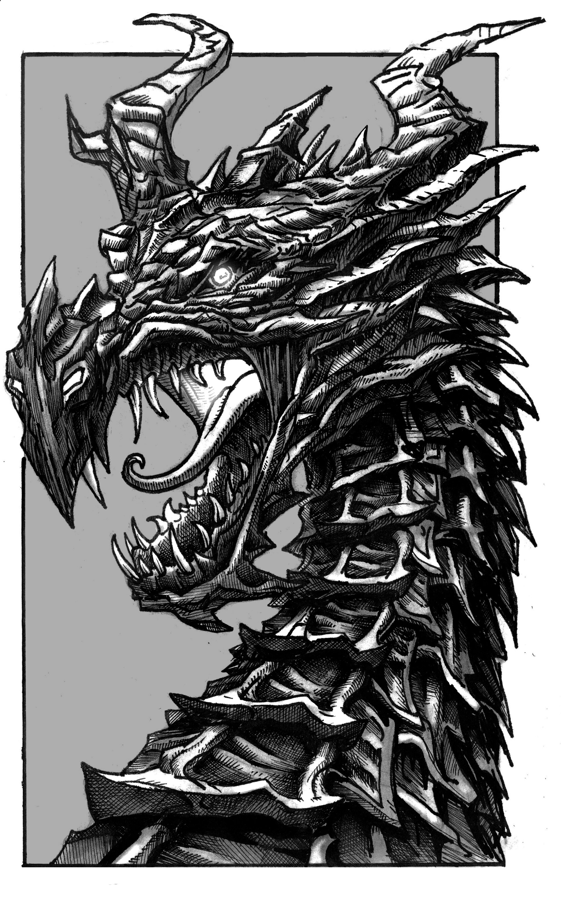 ArtStation - Alduin (Skyrim)