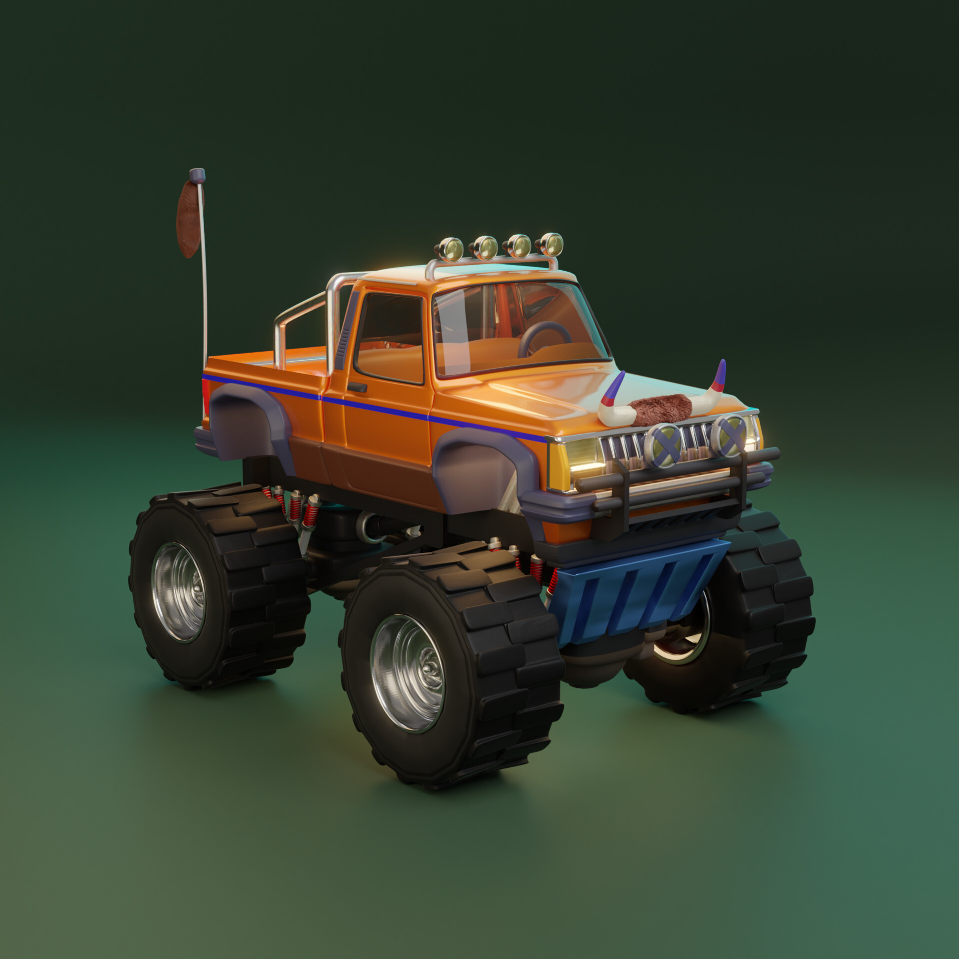 ArtStation - Monster 4x4