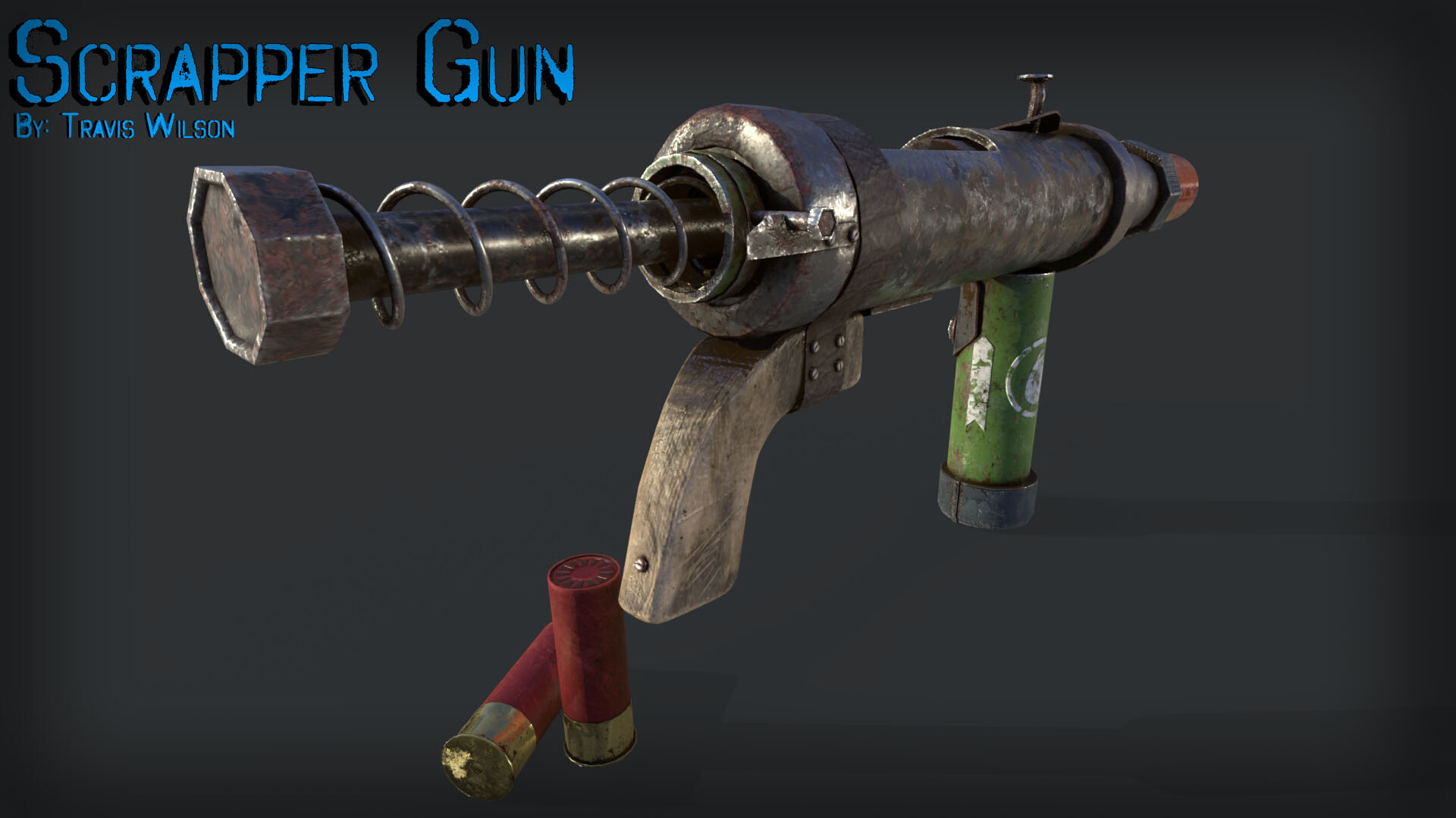 Travis Wilson - Scrap-Made Scatter Gun - Scrapper Gun