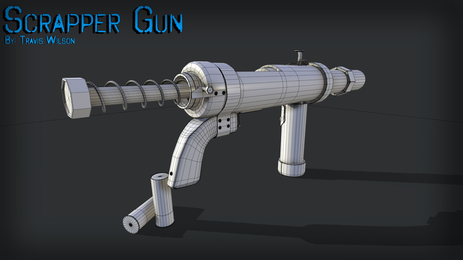 Travis B Wilson - Scrap-Made Scatter Gun - Scrapper Gun