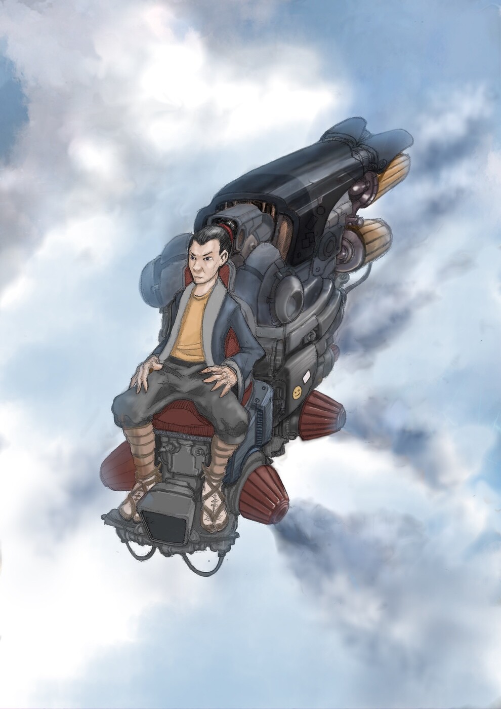 ArtStation - Sky chair