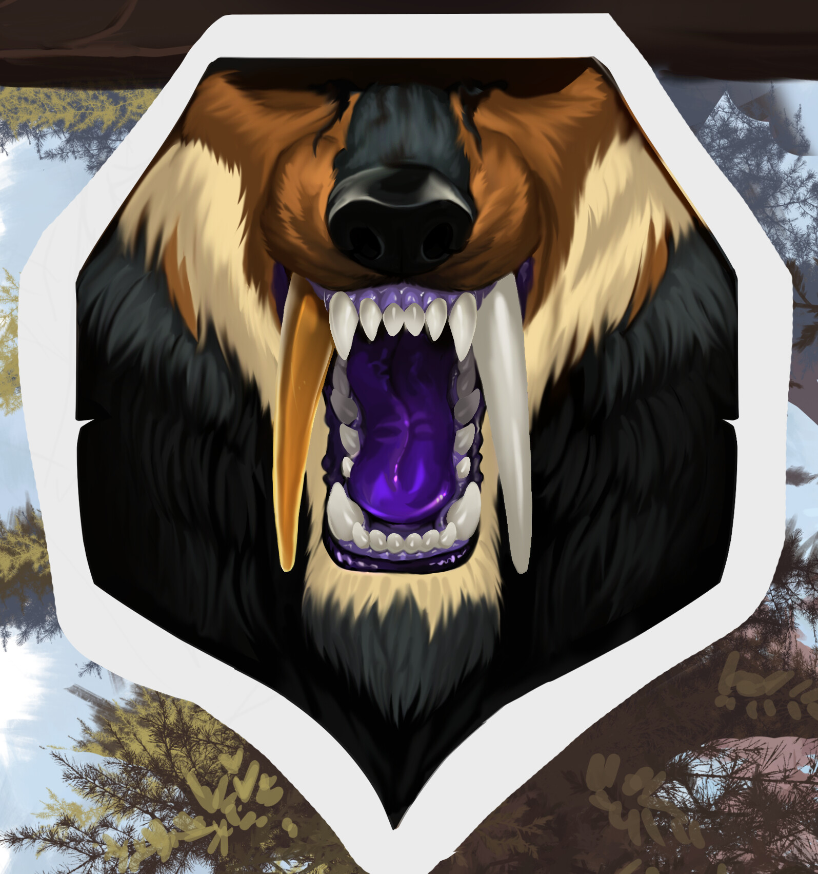 ArtStation - Maw Shot done to Bayzan