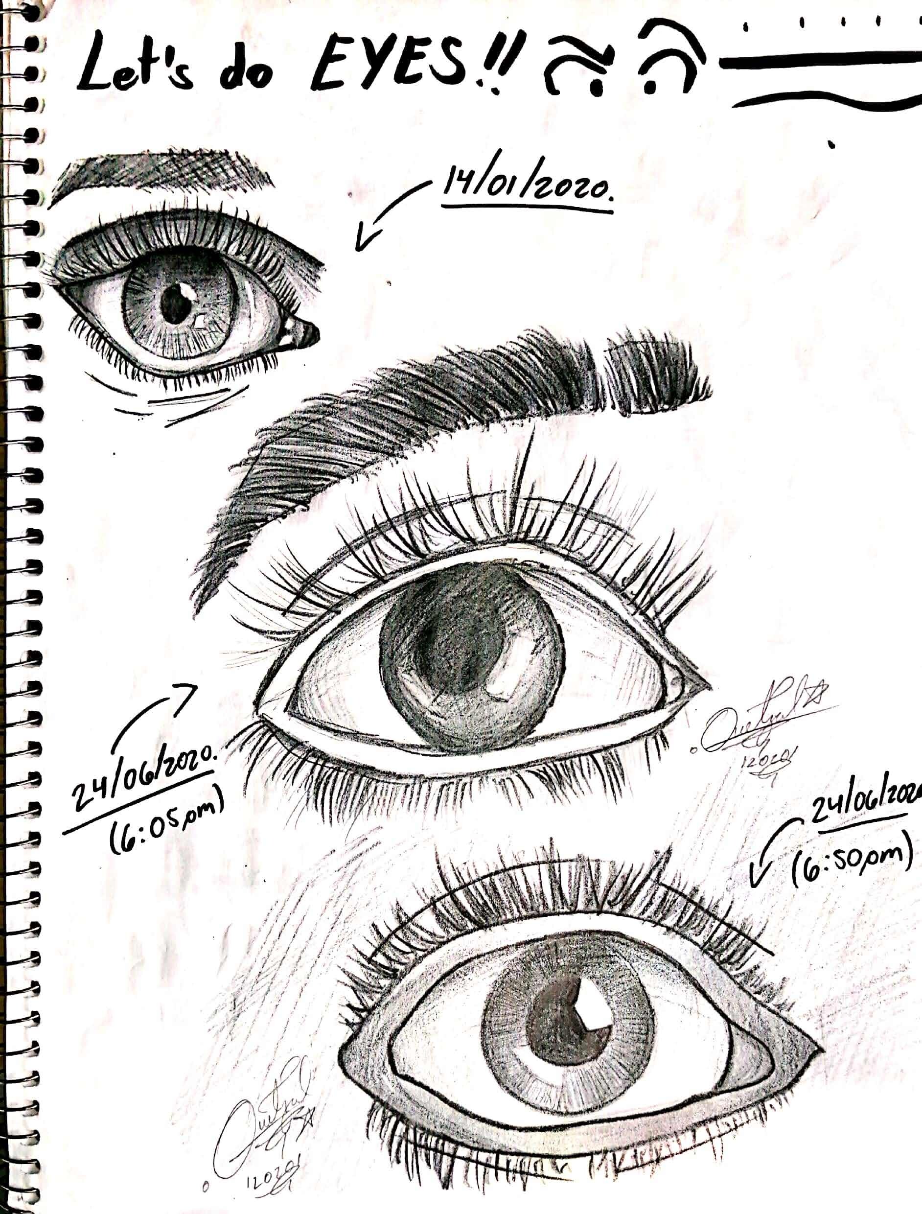 ArtStation - Eyes Practice | Practice #2