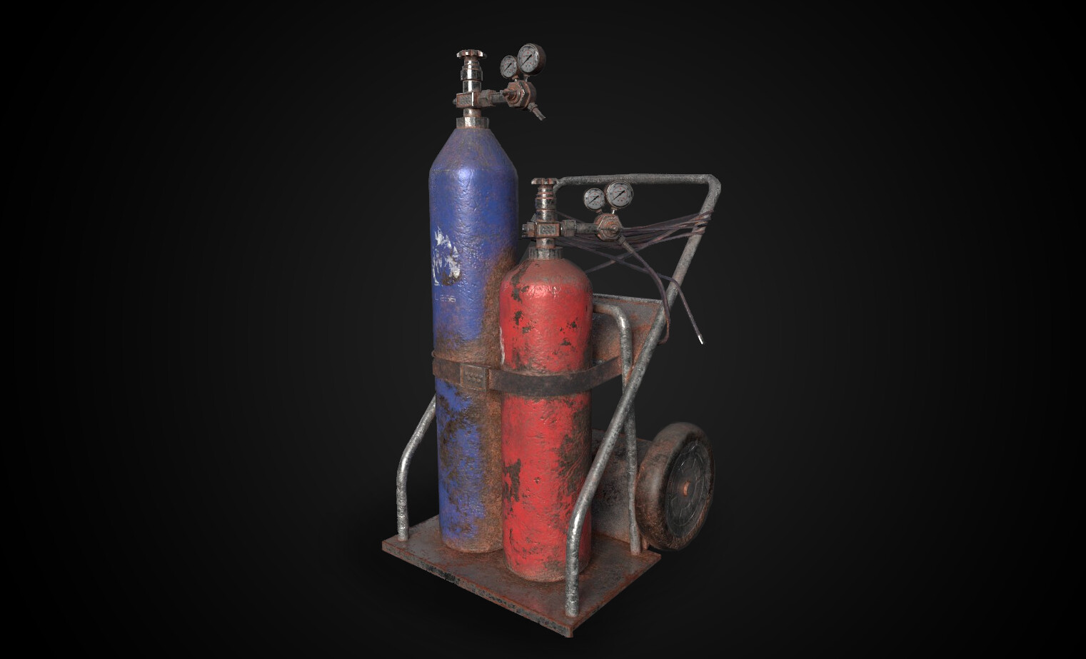 ArtStation - Gas Cylinder Prop