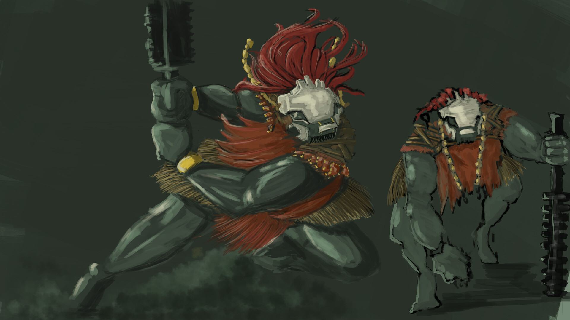 ArtStation - Tribal Creature 2