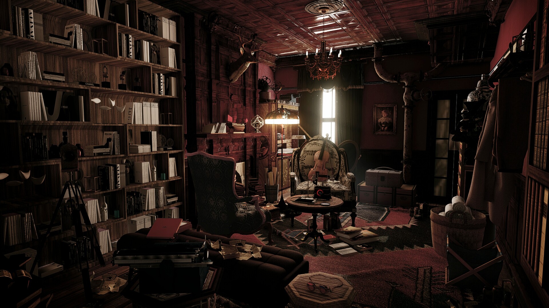 ArtStation - Reading Room