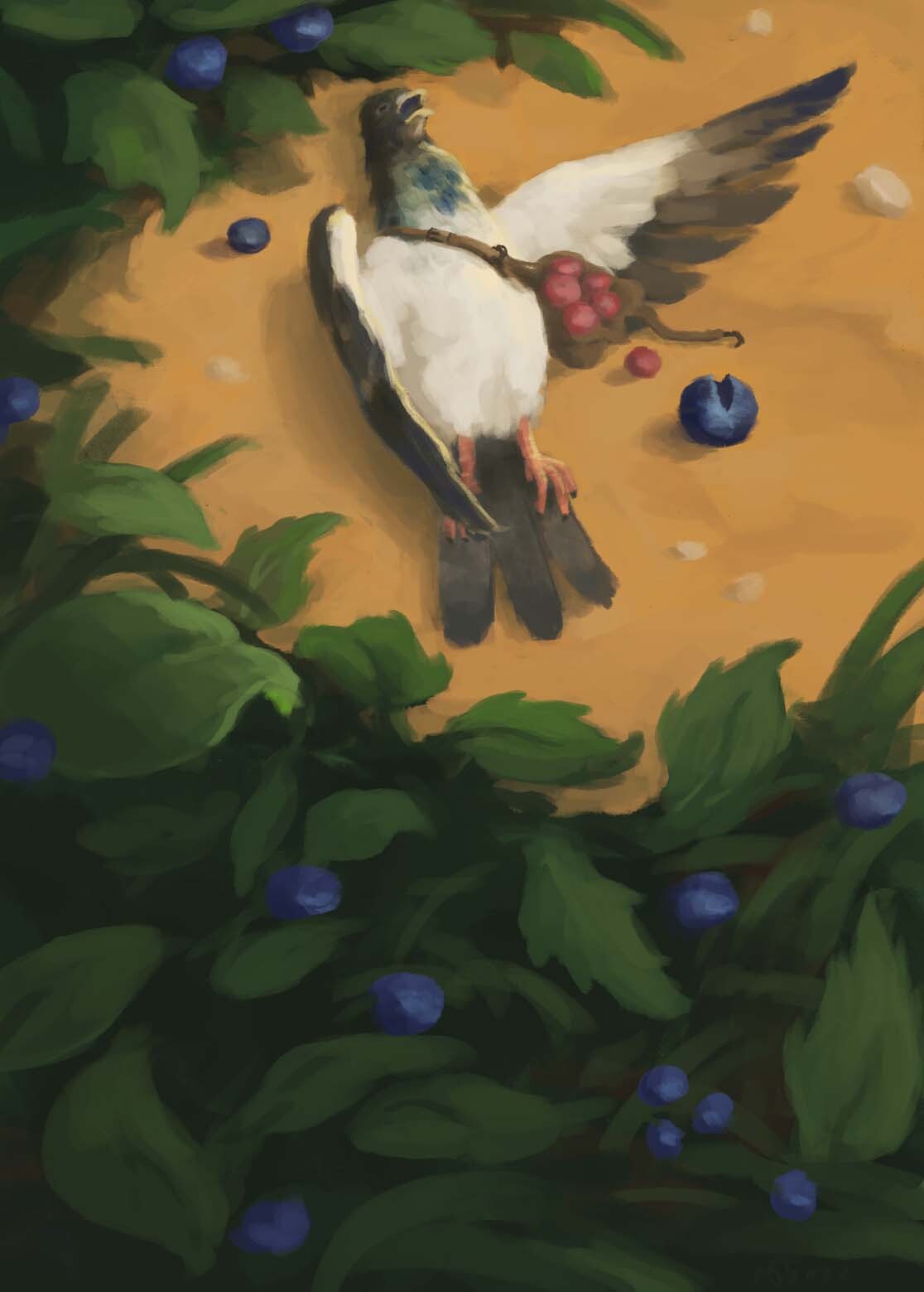 ArtStation - "Corpse" - custom card for Everdell