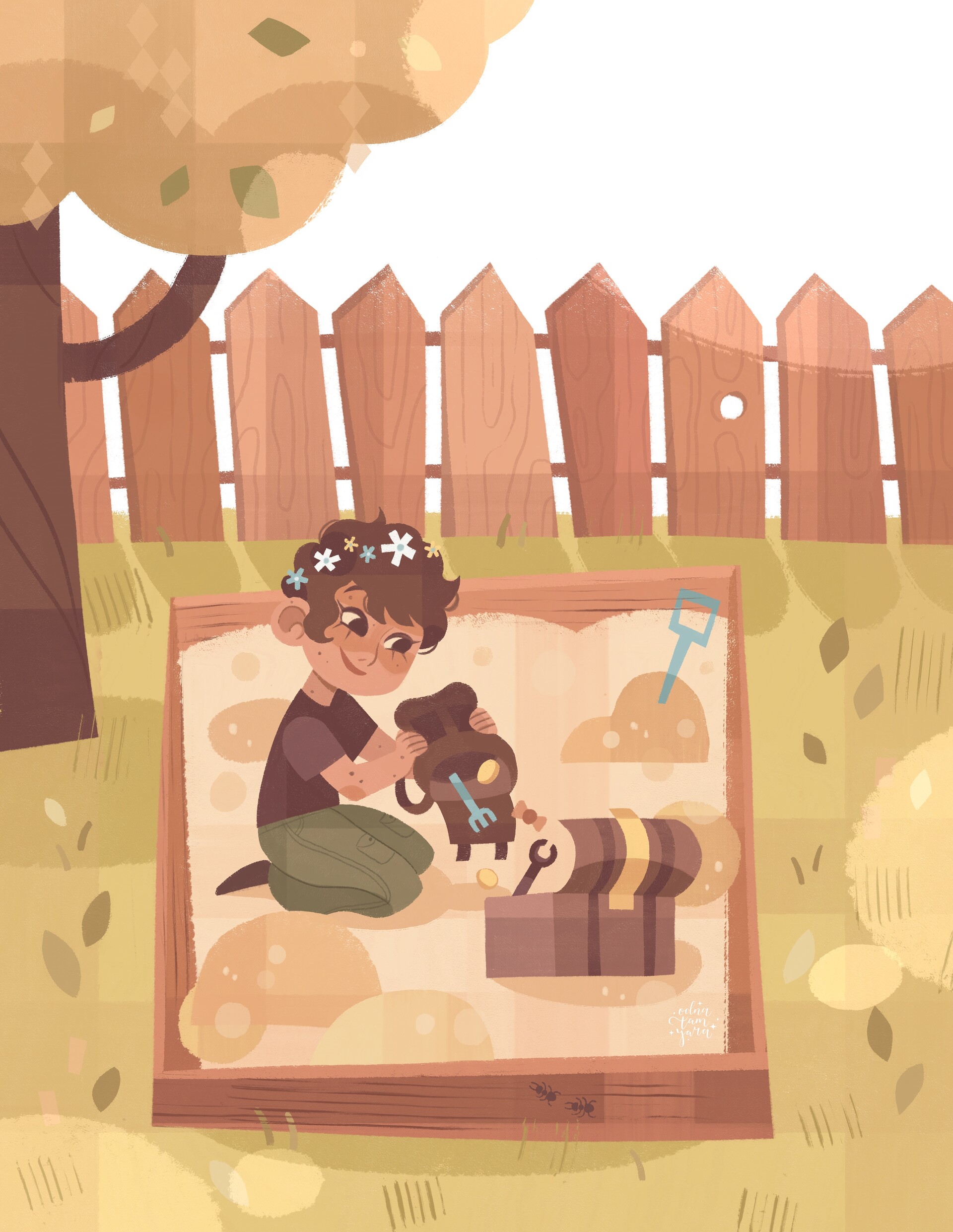 ArtStation - Explorer Children book illustrations