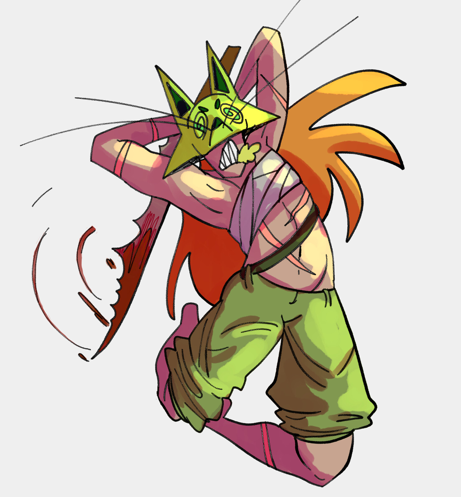 Millie Skinner - Furious Fox Mask