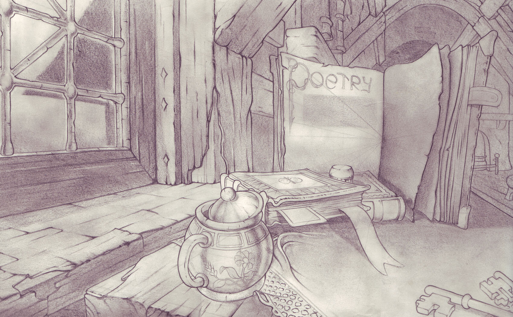 ArtStation - Animation layout test.